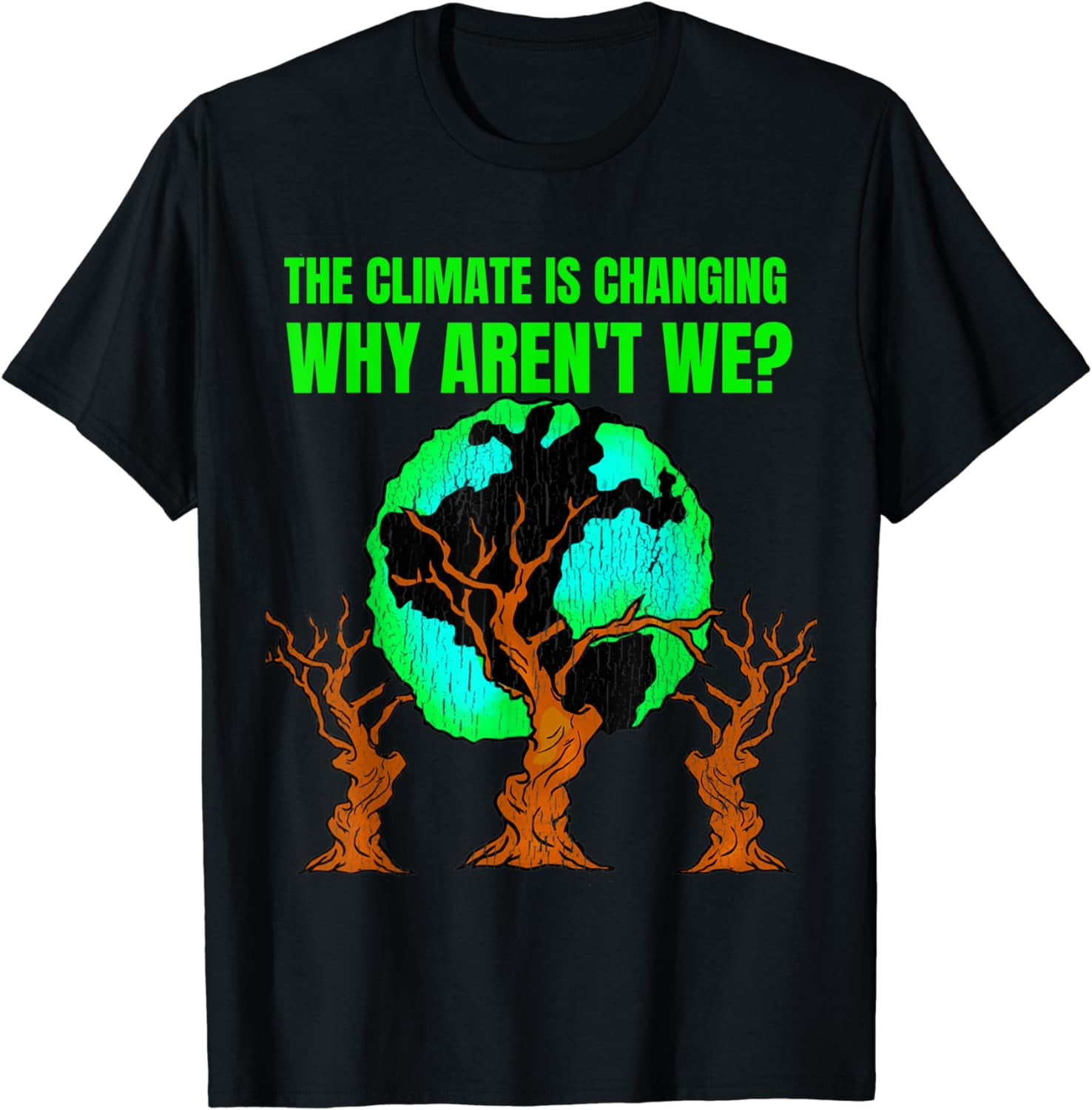 Climate Change Youth Strike Environmental Awareness Earth T-Shirt ...