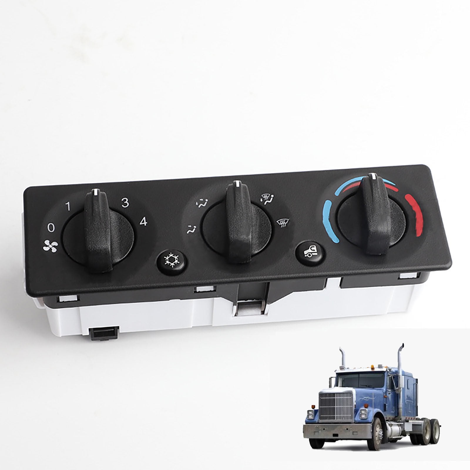 Climate Control Panel Replacement for Peterbilt HVAC Q21-6119, Air ...