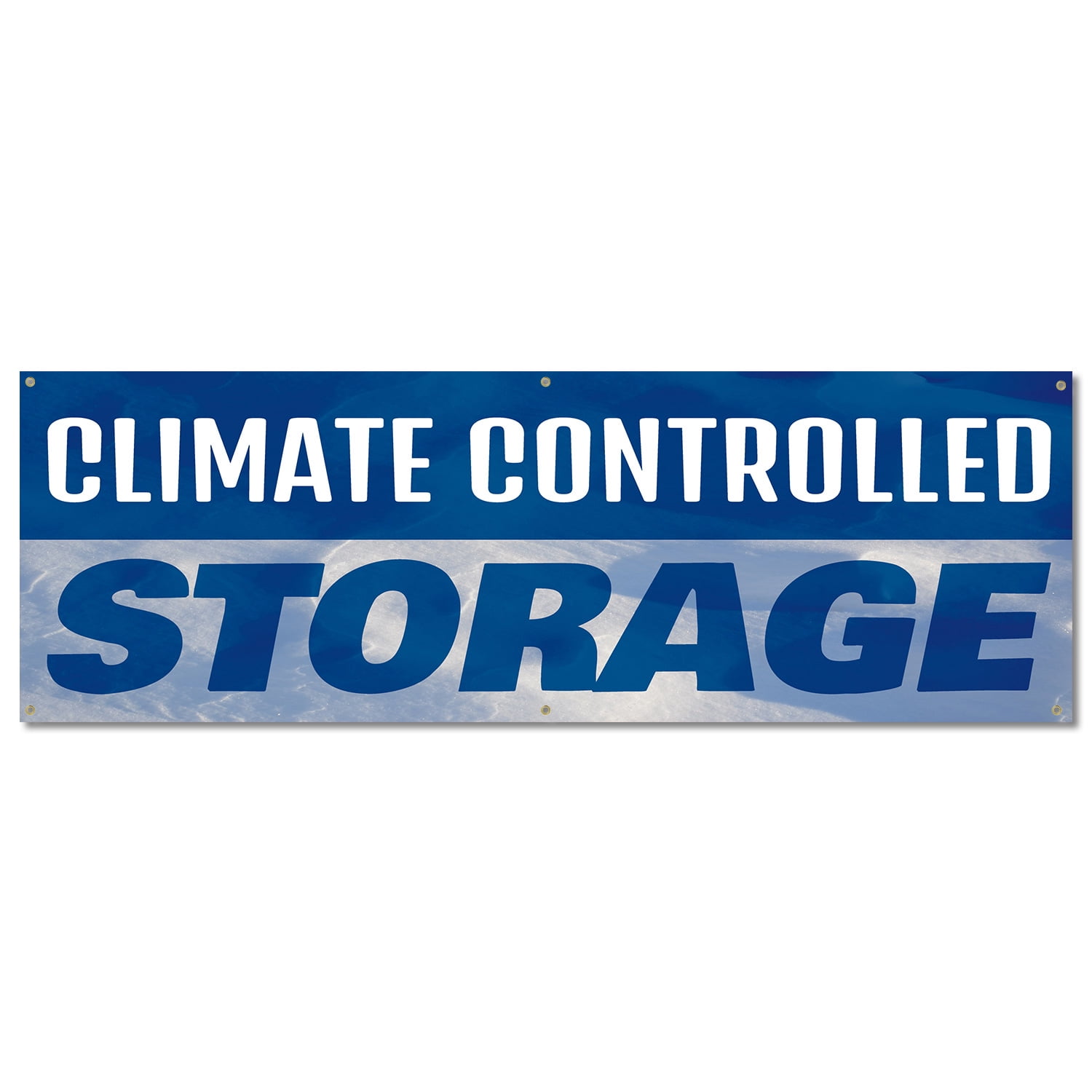 Climate Controlled Storage | 24" X 72" Banner | Outdoor Vinyl Sign With ...