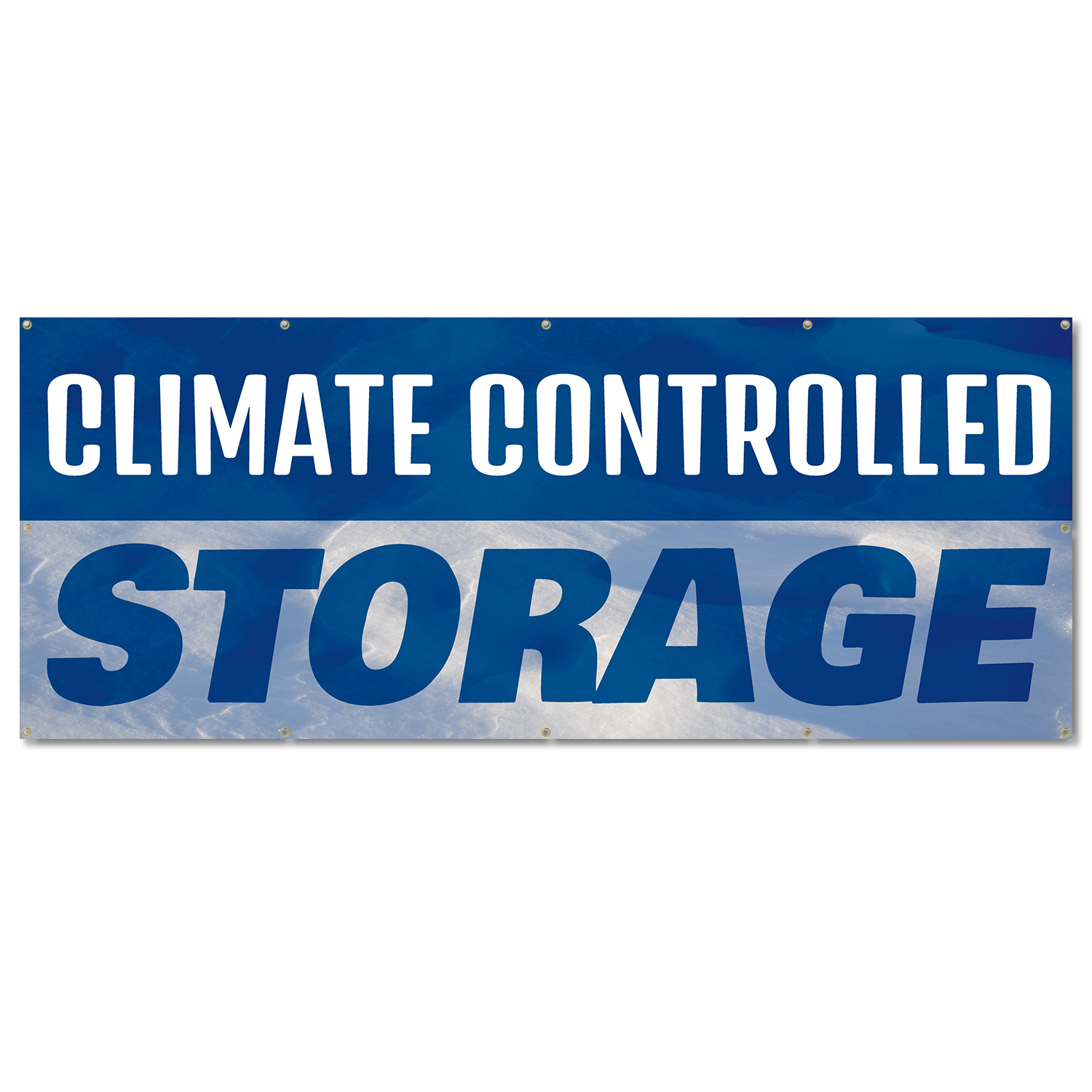 Climate Controlled Storage | 48" X 120" Banner | Outdoor Vinyl Sign ...