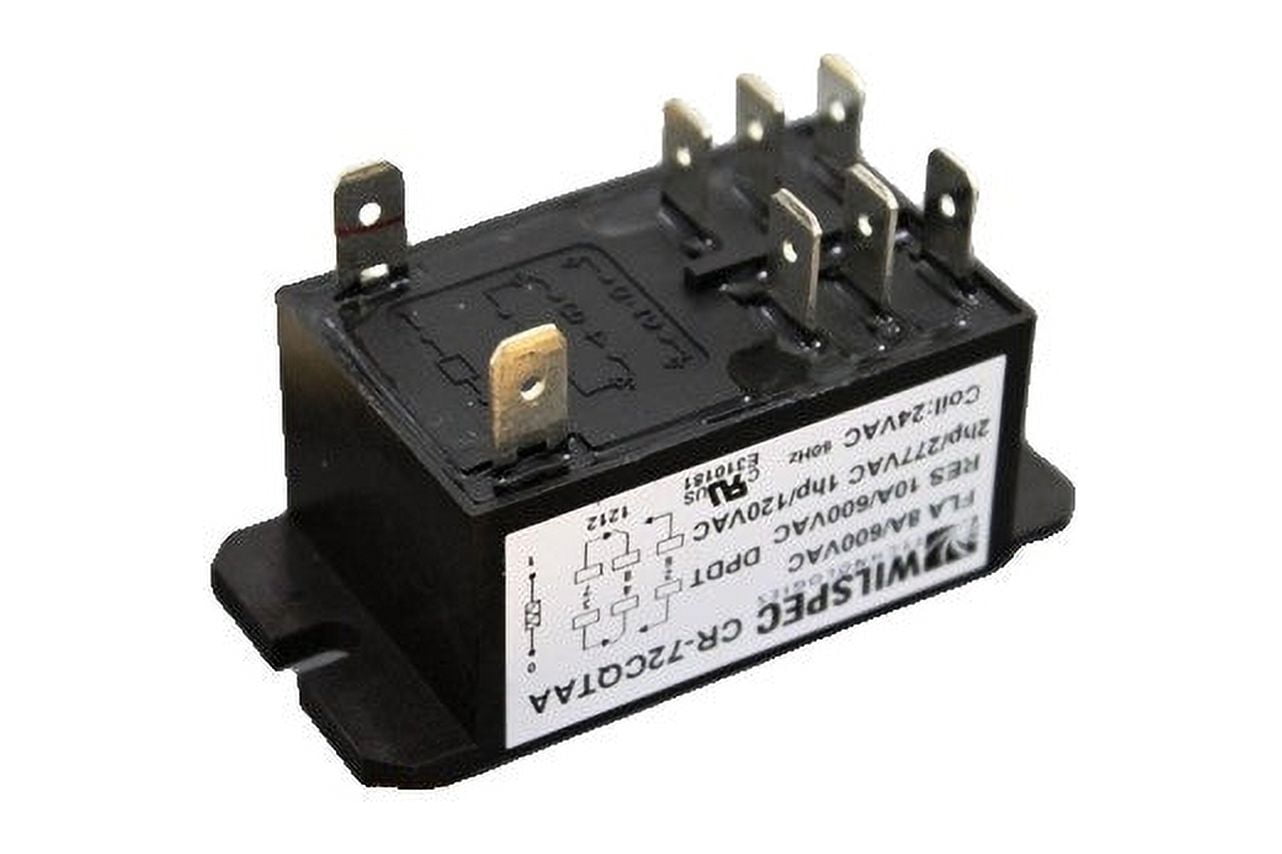ClimateMaster Relay DPDT 22A 24VAC, Electrical Control System Component ...