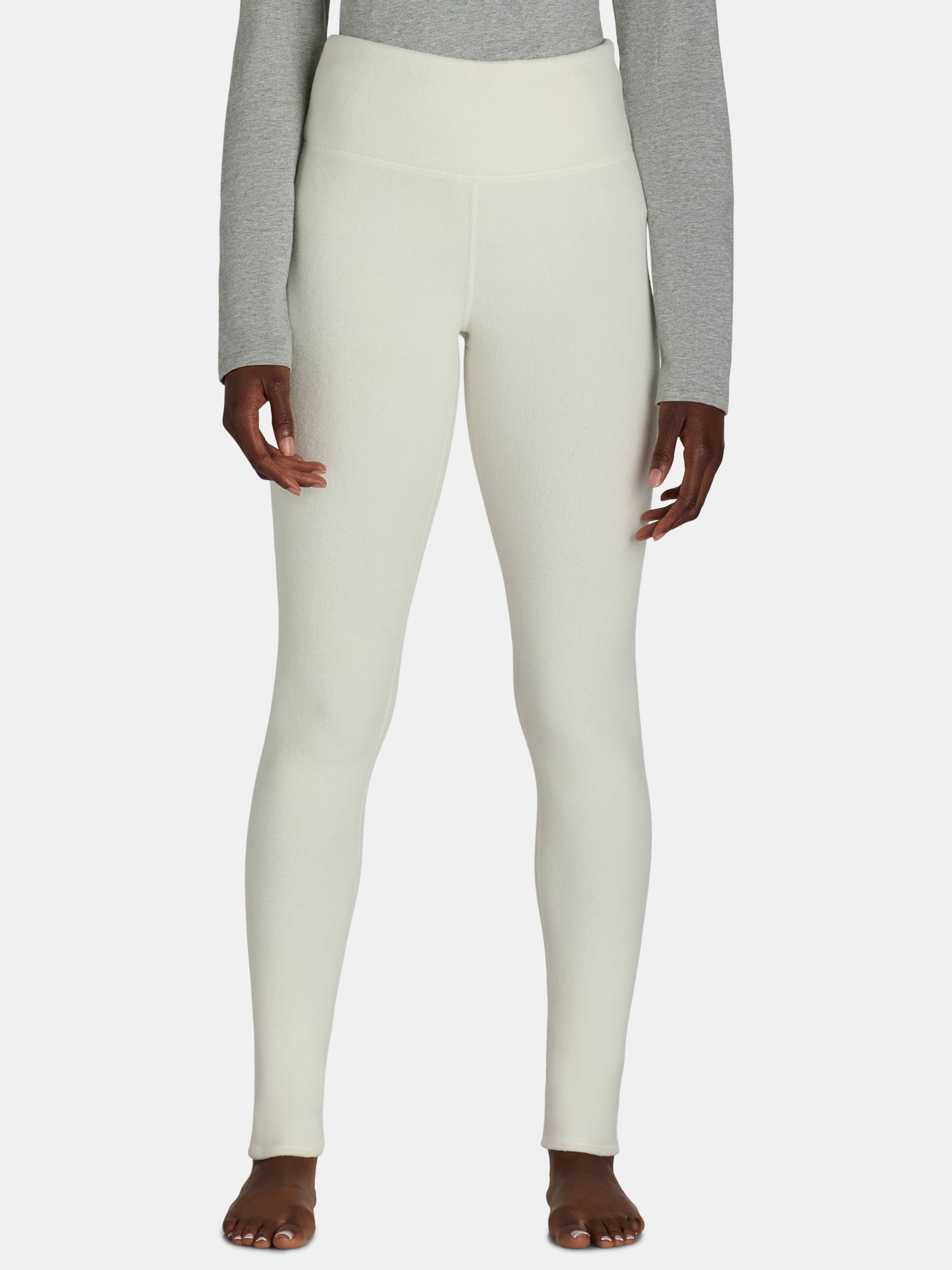 ClimateRight Stretch Fleece High Rise Leggings - XS-4X Sizes - Walmart.com