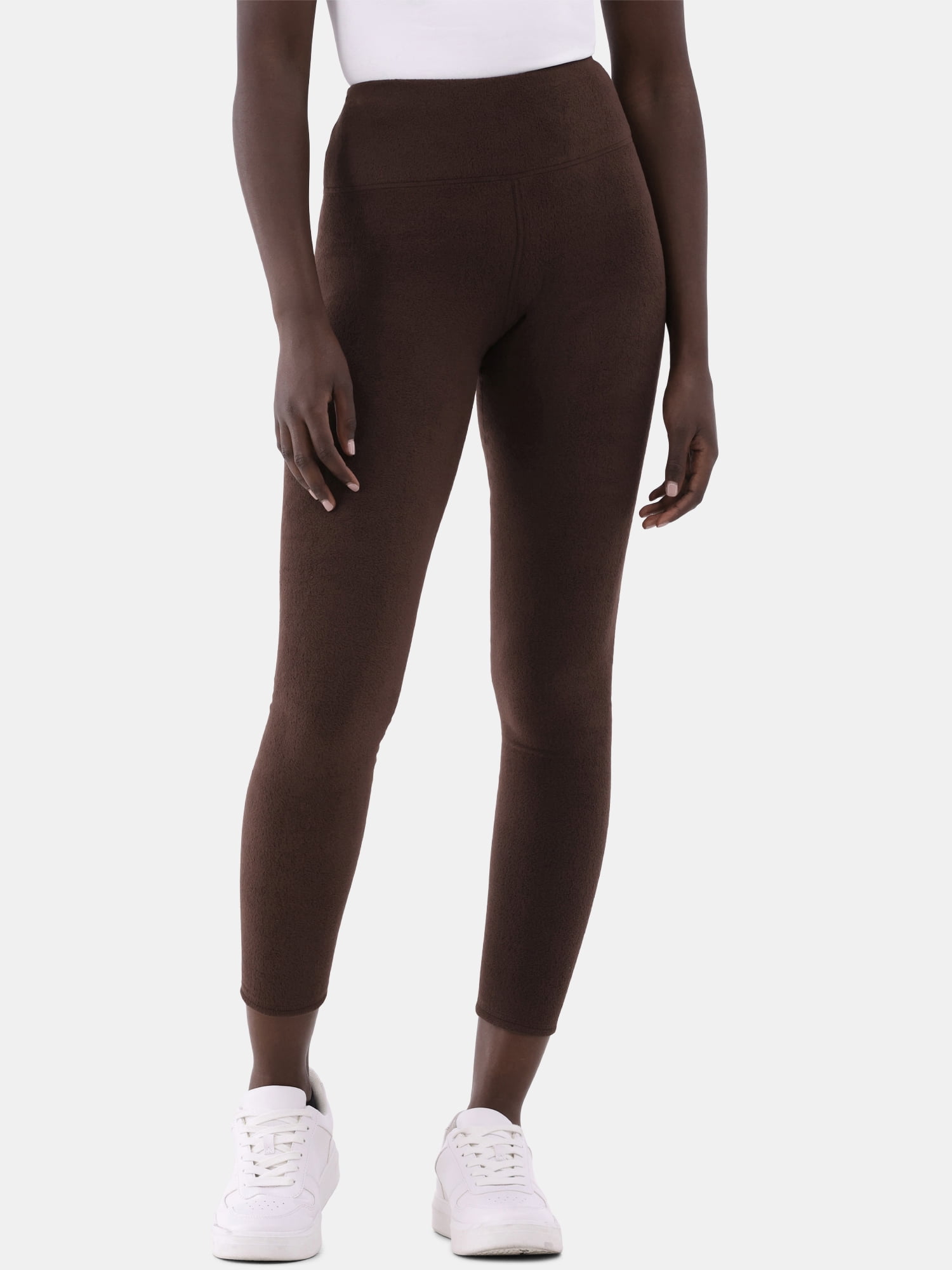 ClimateRight by Cuddl Duds Stretch Fleece Women's High Rise Base Layer ...