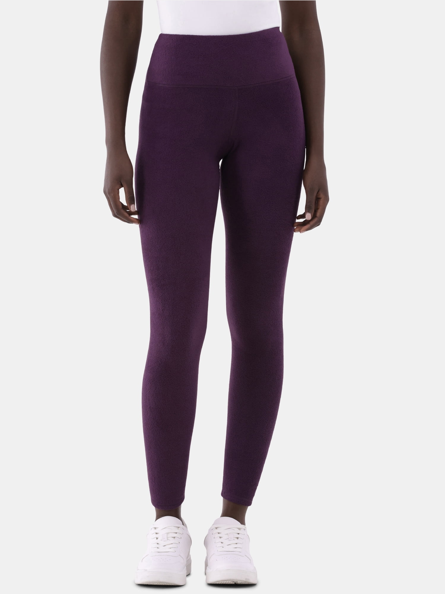 ClimateRight by Cuddl Duds Stretch Fleece Women's High Rise Base Layer ...