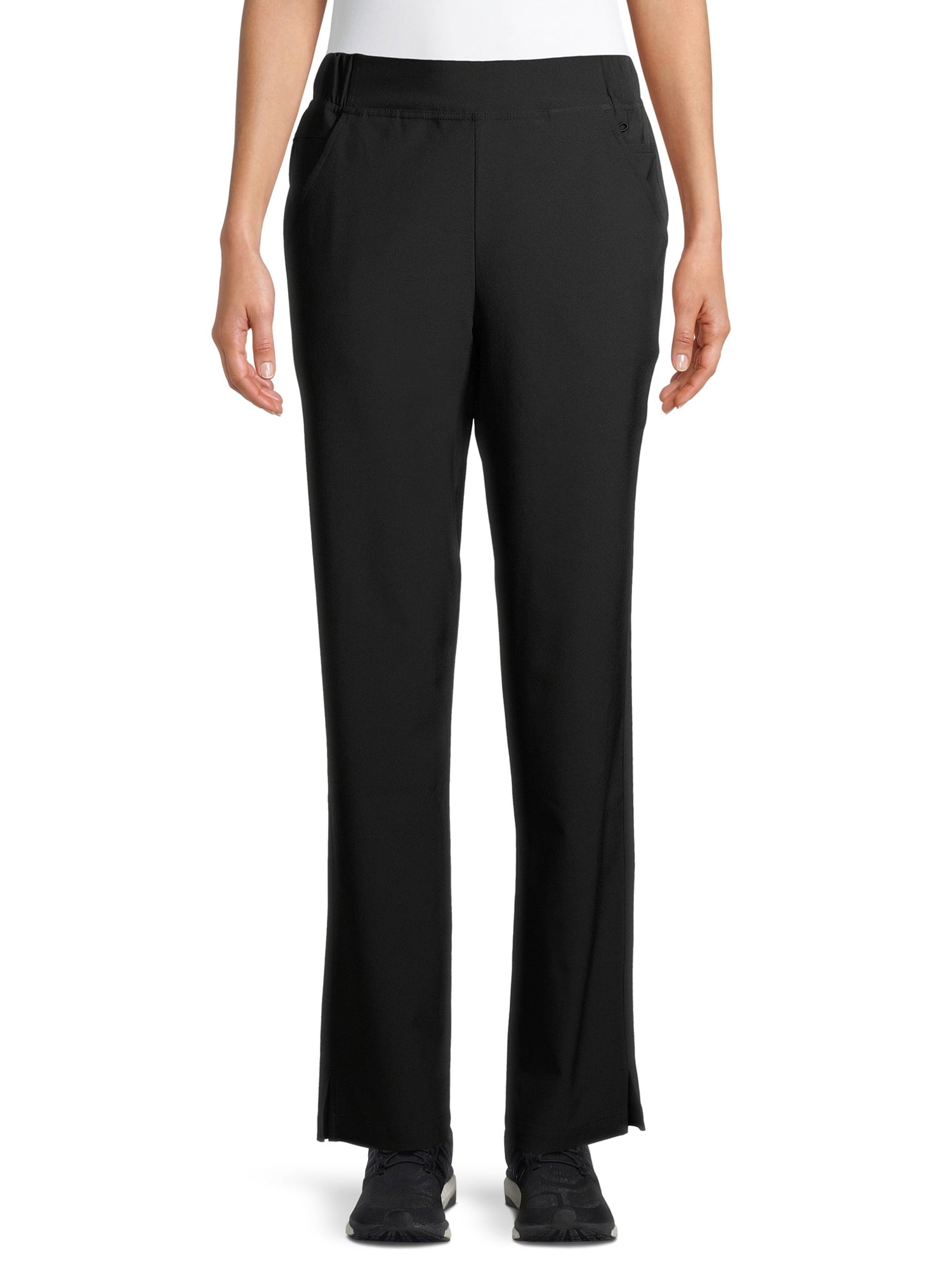 ClimateRight by Cuddl Duds Women's Petite Stretch Woven Flat Front ...