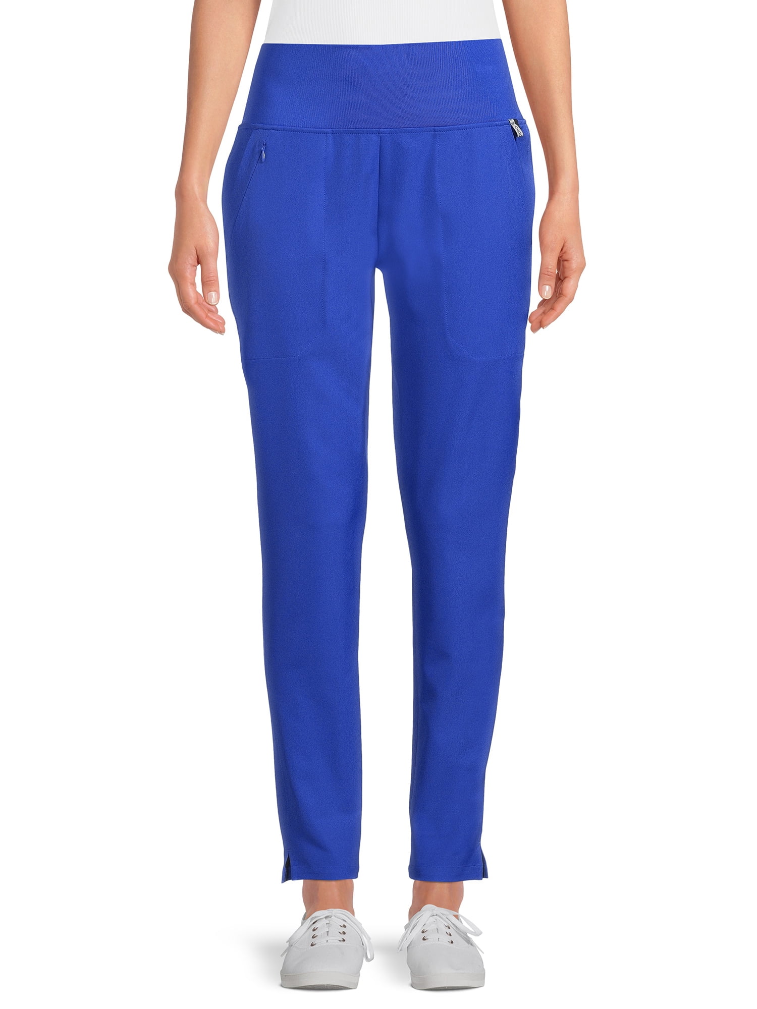 ClimateRight by Cuddl Duds Women’s and Women's Plus Slim Scrub Pants ...