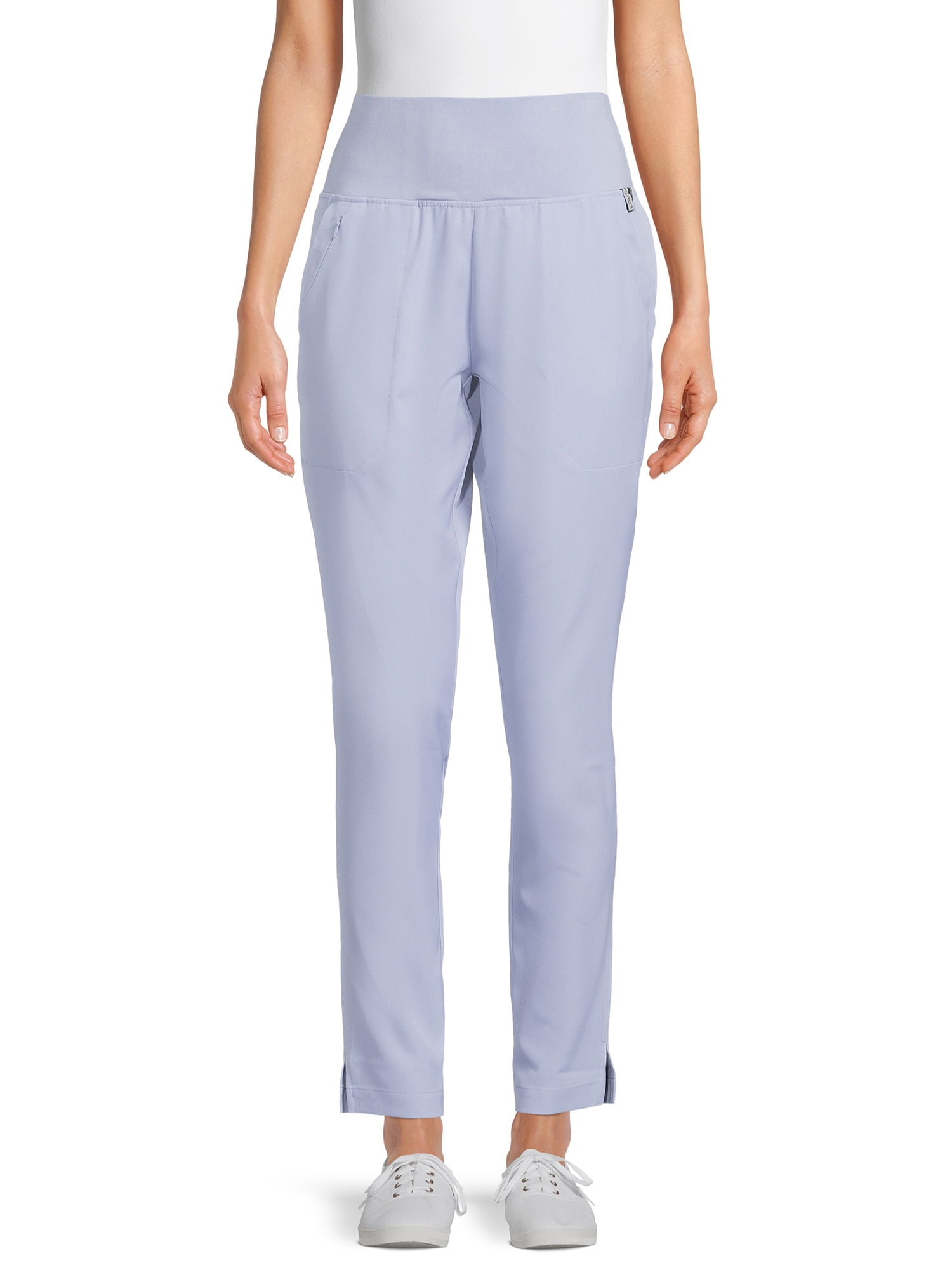 ClimateRight by Cuddl Duds Women’s and Women's Plus Slim Scrub Pants ...