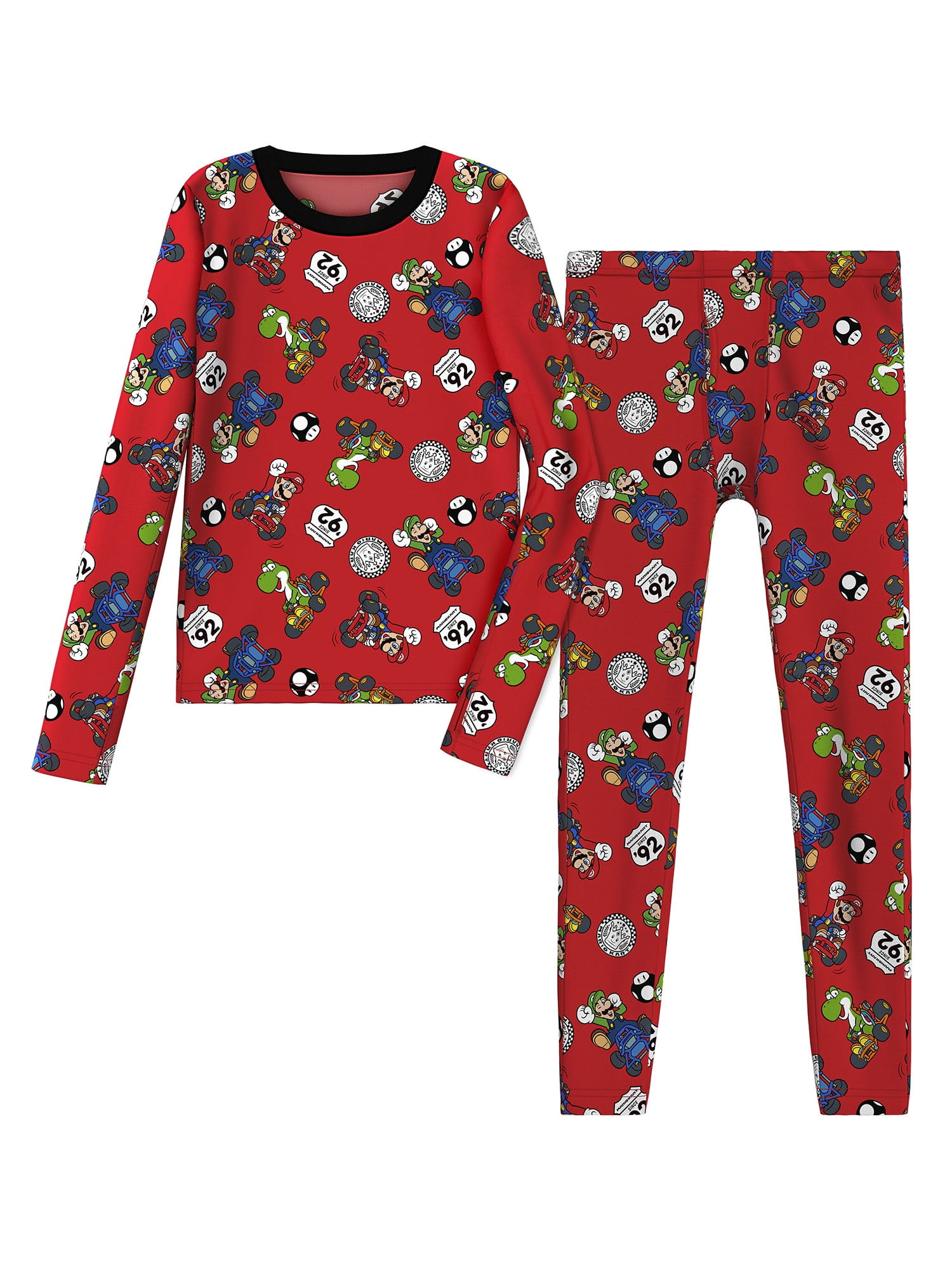 Climateright By Cuddl Duds Mario Boys Thermal Set, Sizes S-L - Walmart.com