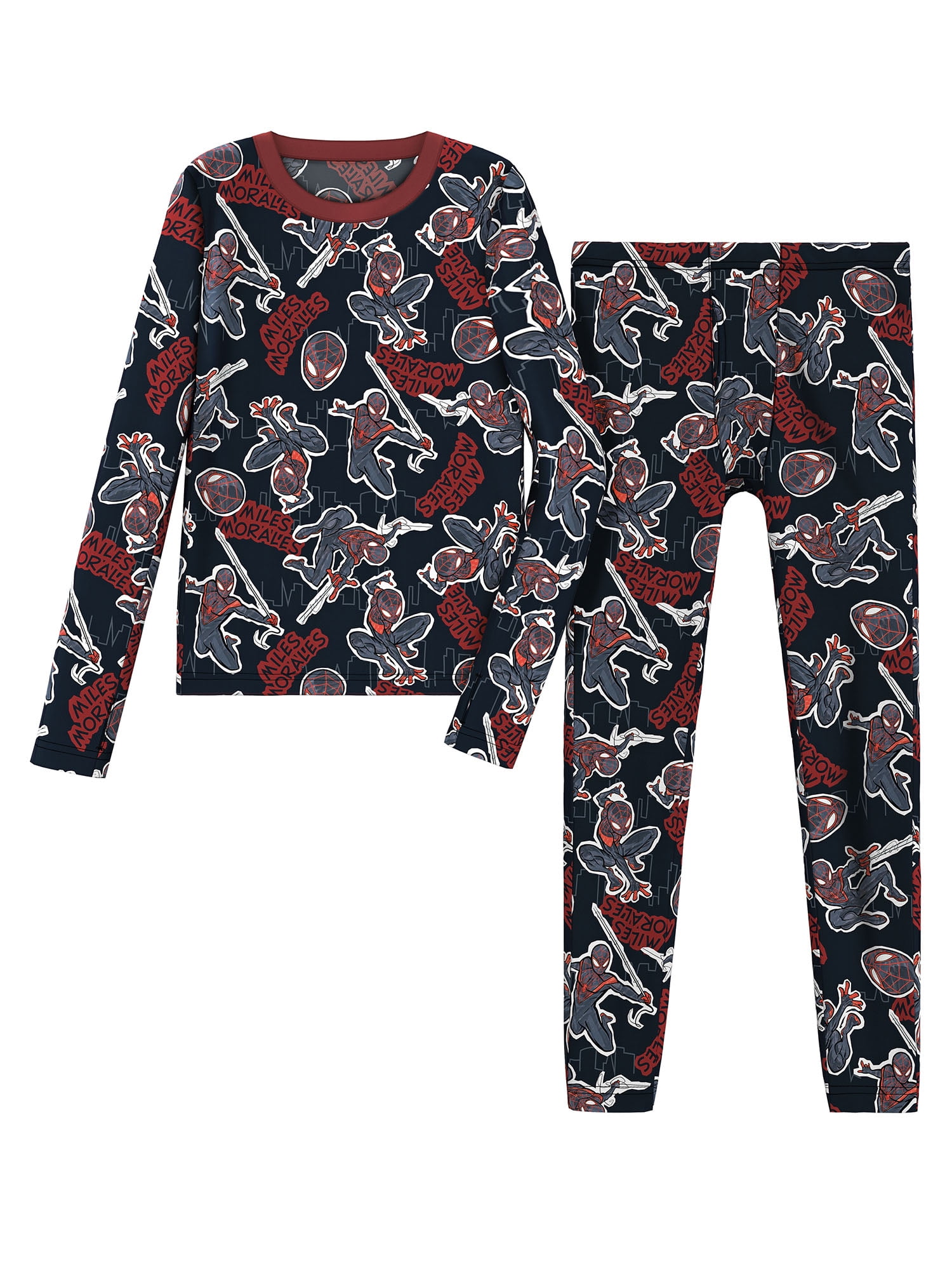 Climateright By Cuddl Duds Miles Boys Thermal Set, Sizes S-L - Walmart.com