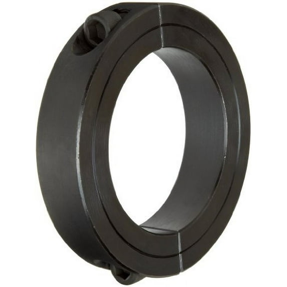 Climax Metal 2C-218 Steel Two-Piece Clamping Collar, Black Oxide ...