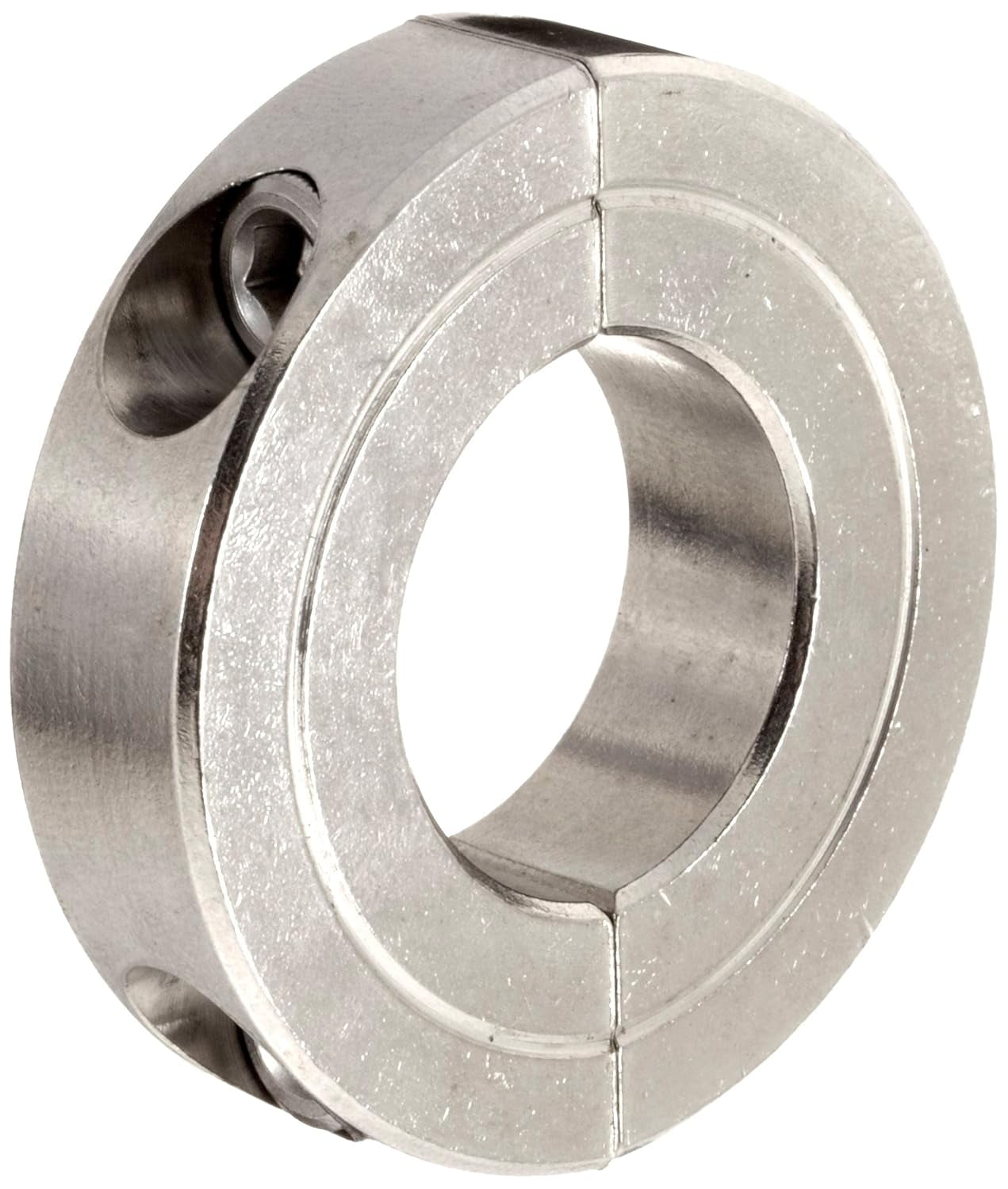 Climax Metal H2C-100-S Shaft Collar, Two Piece, Clamp Style, Stainless ...