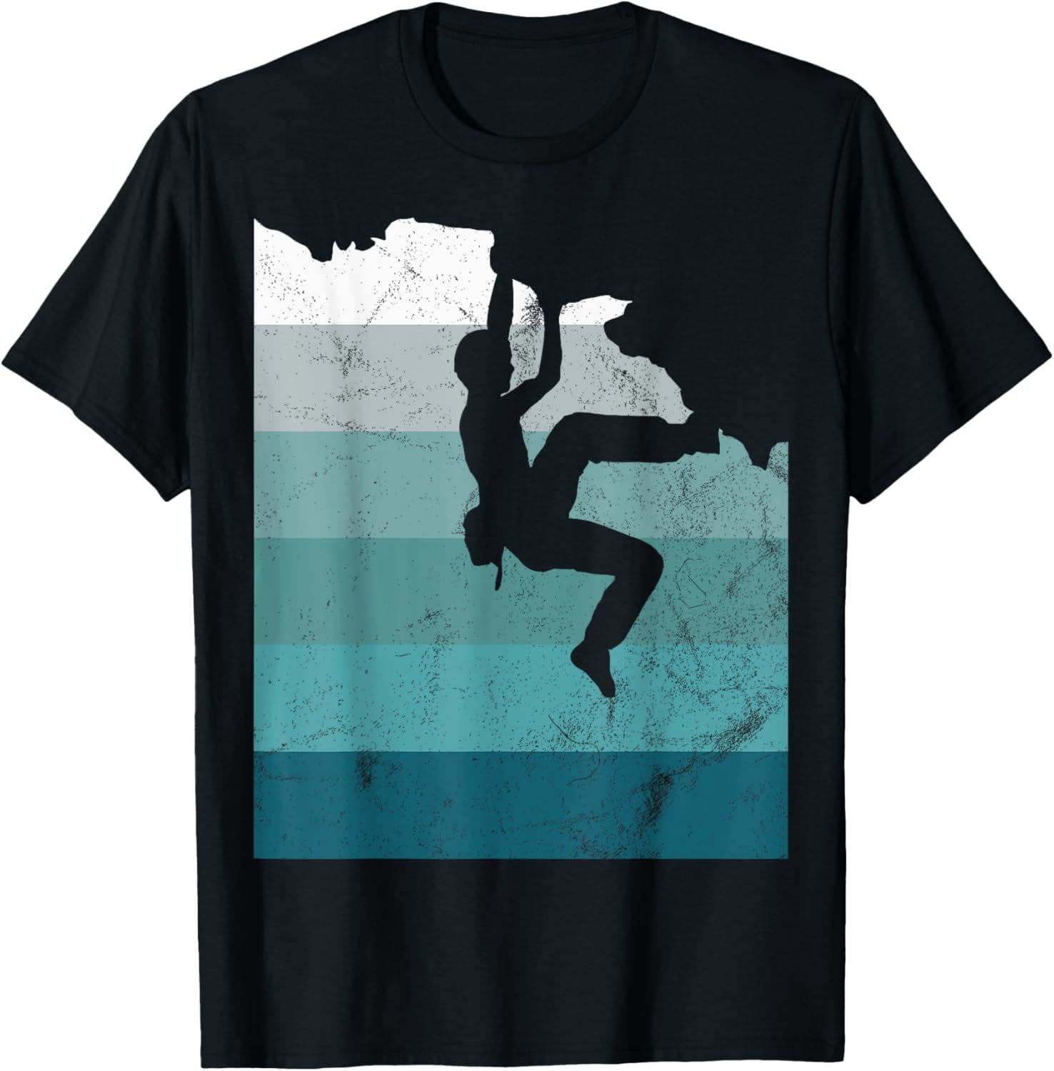 Climber Climbing Bouldering Free Speed Solo Vintage Gift T-Shirt ...
