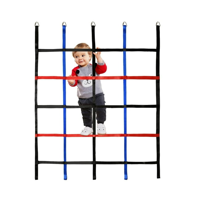 Climbing Cargo Net,Ninja Warrior Obstacle Course for Kids,Rope Net ...