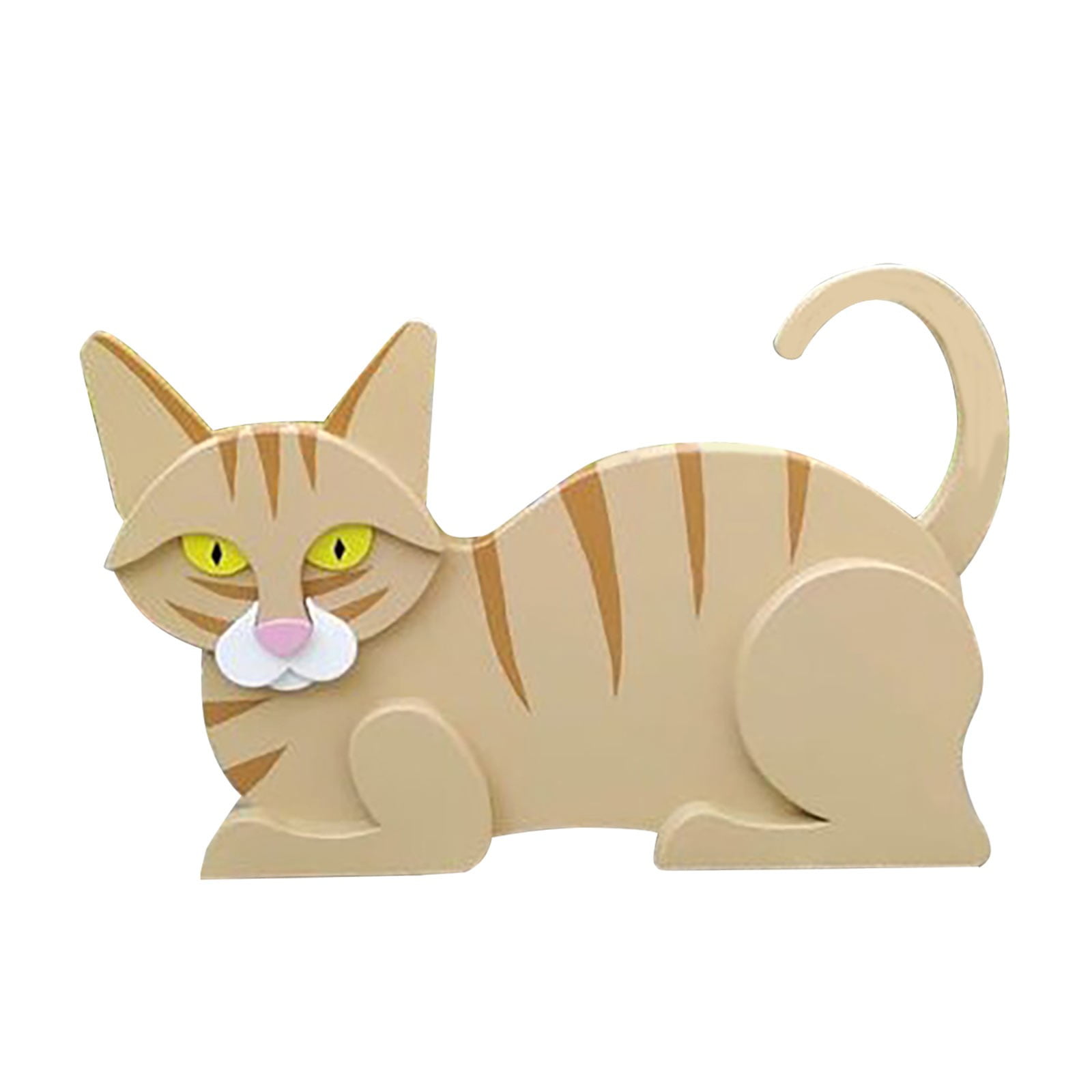 Climbing Cat Statues for Planter, Cute Animal Figurines Plant ...