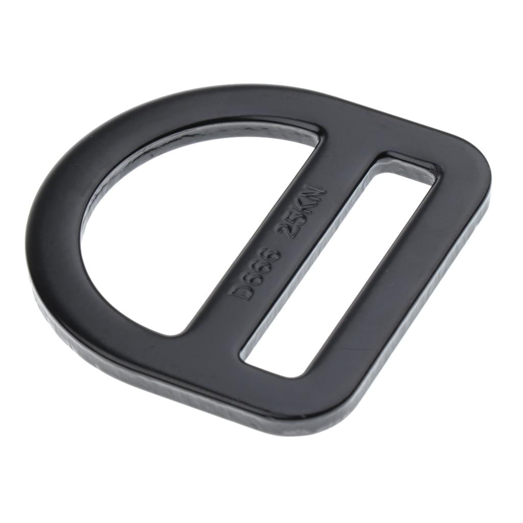 Climbing Caving Safety Harness Buckle Webbing Belt Slotted D Outdoors ...