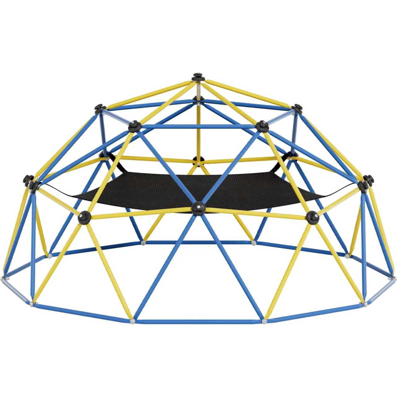 Climbing Dome,10FT Dome Climber with Hammock, Outdoor Play Equipment ...