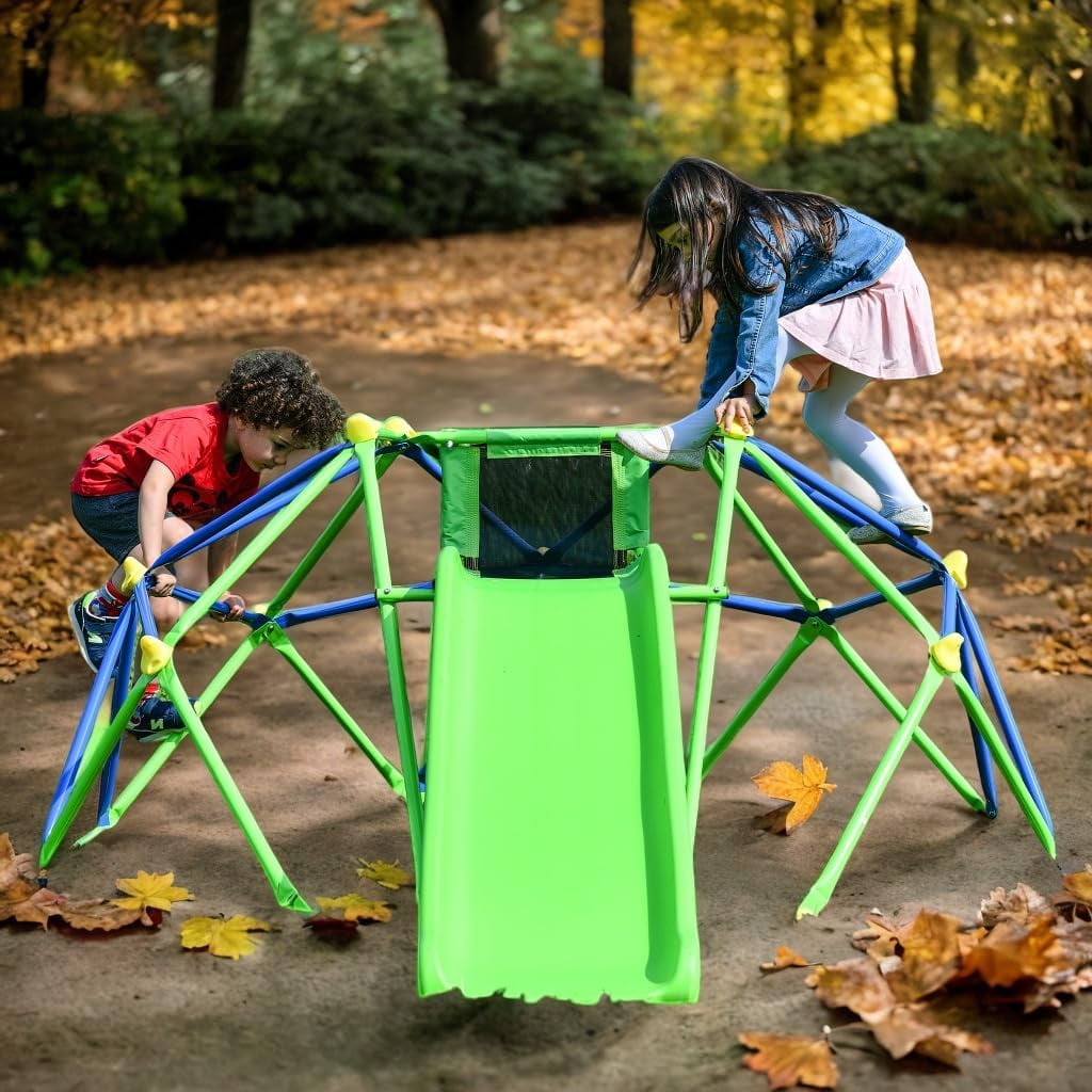 Climbing Dome Monkey Bars for 3-12 6ft Geometric Jungle Gym, Climbing ...