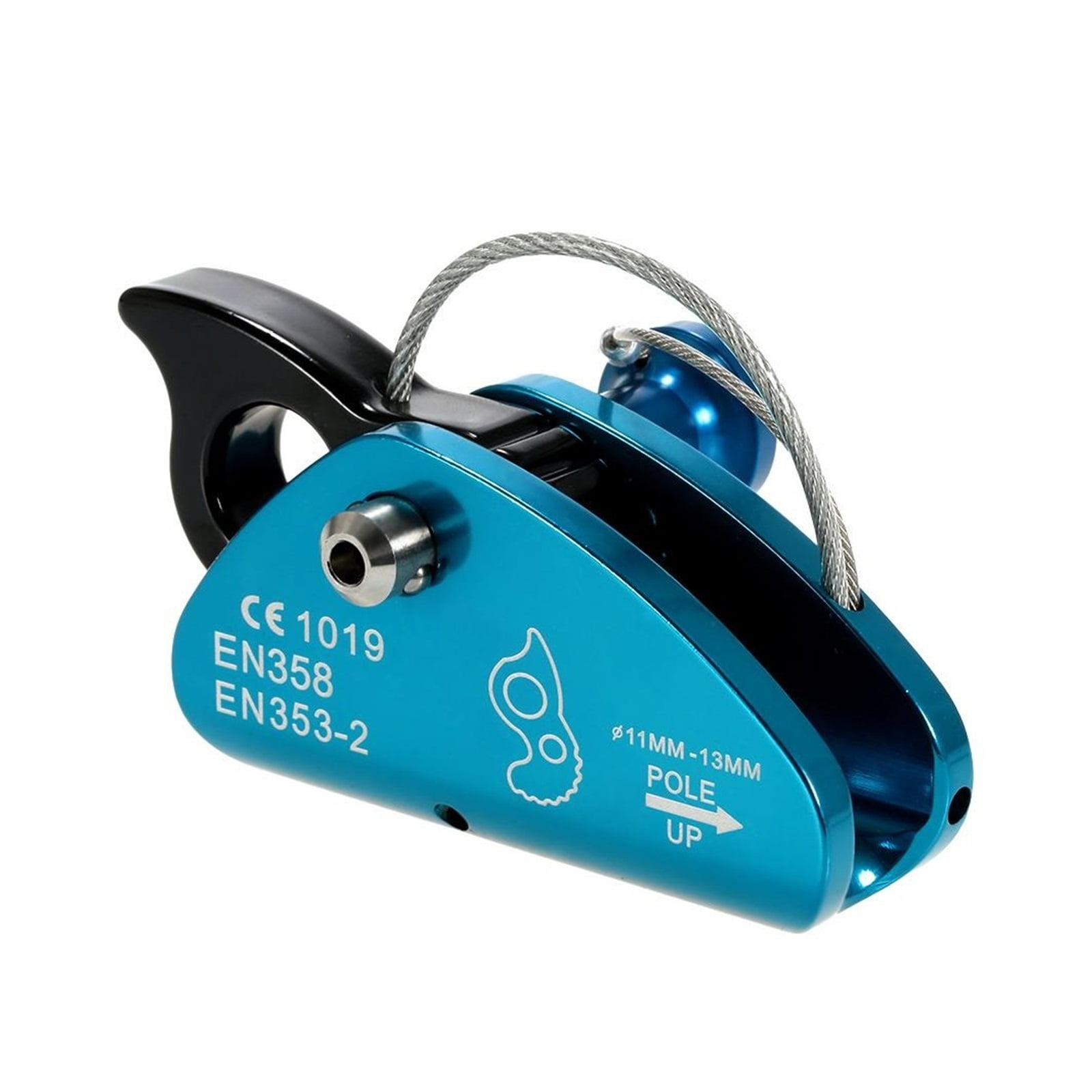 Climbing Fall Protection Rope Grab Aluminum With Spring Tensioned Pin ...