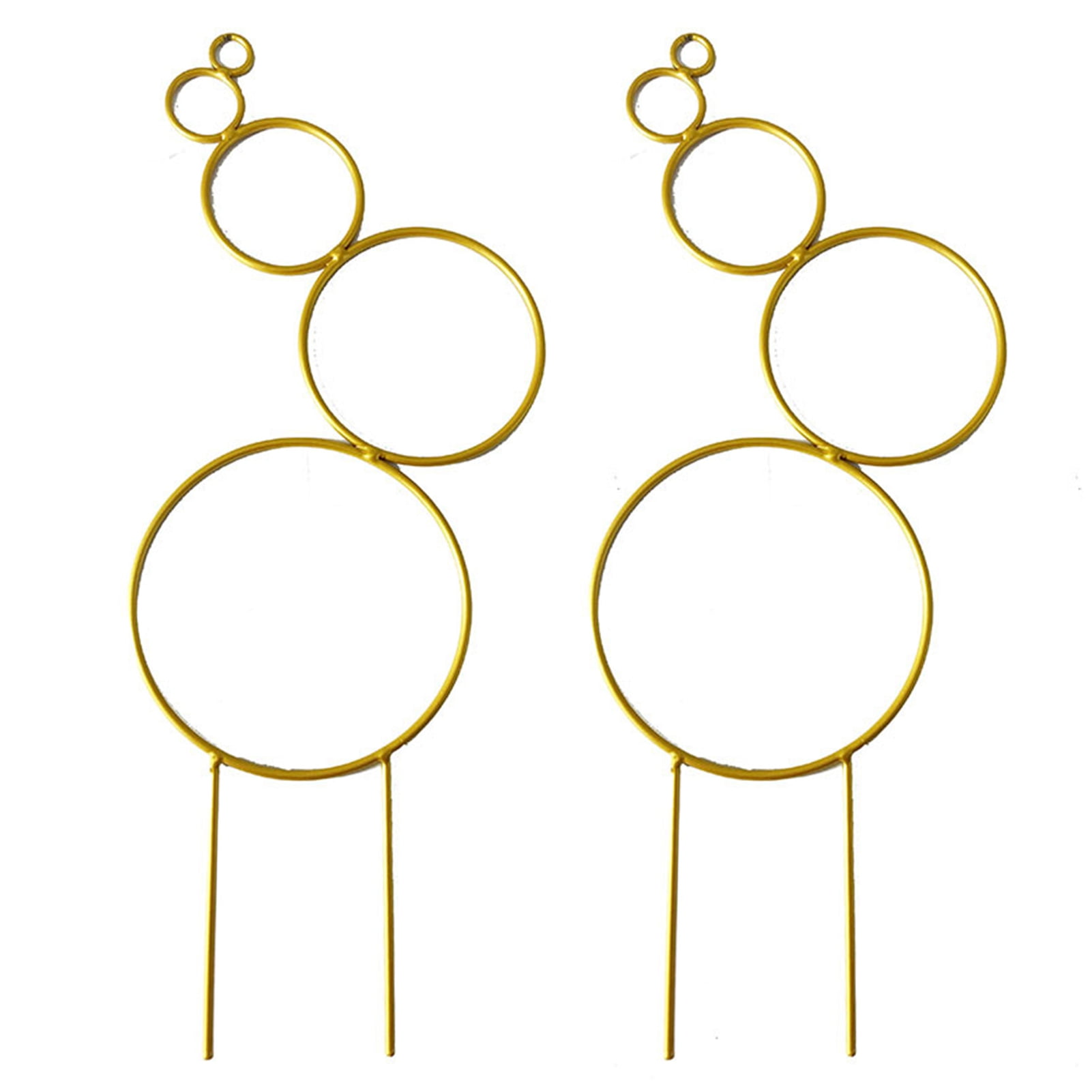 Climbing Frame for Plants 2pcs Metal Planter Bracket Easy Install ...