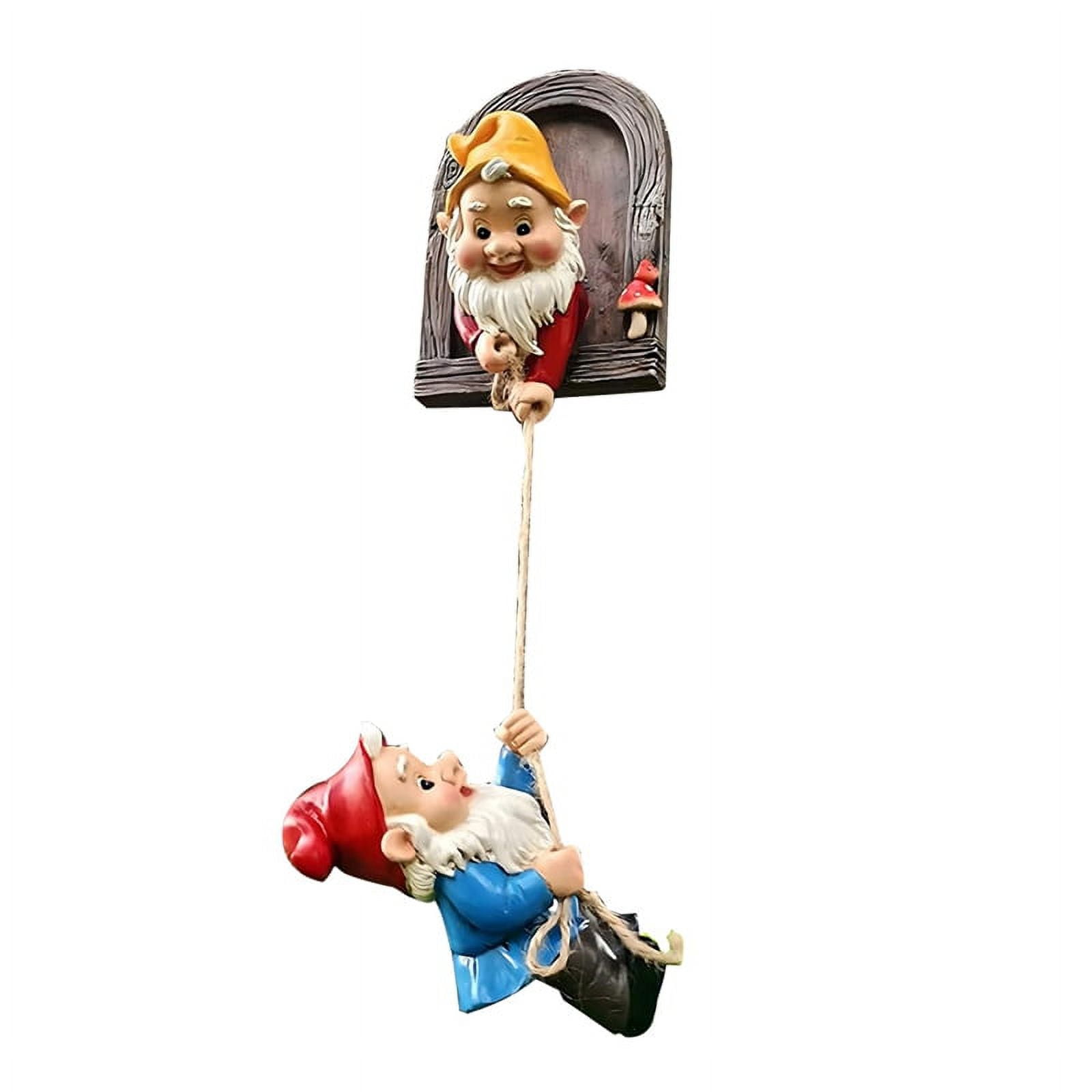 Climbing Gnomes Tree Face Decor Outdoor for , Adorable Gnome Tree ...