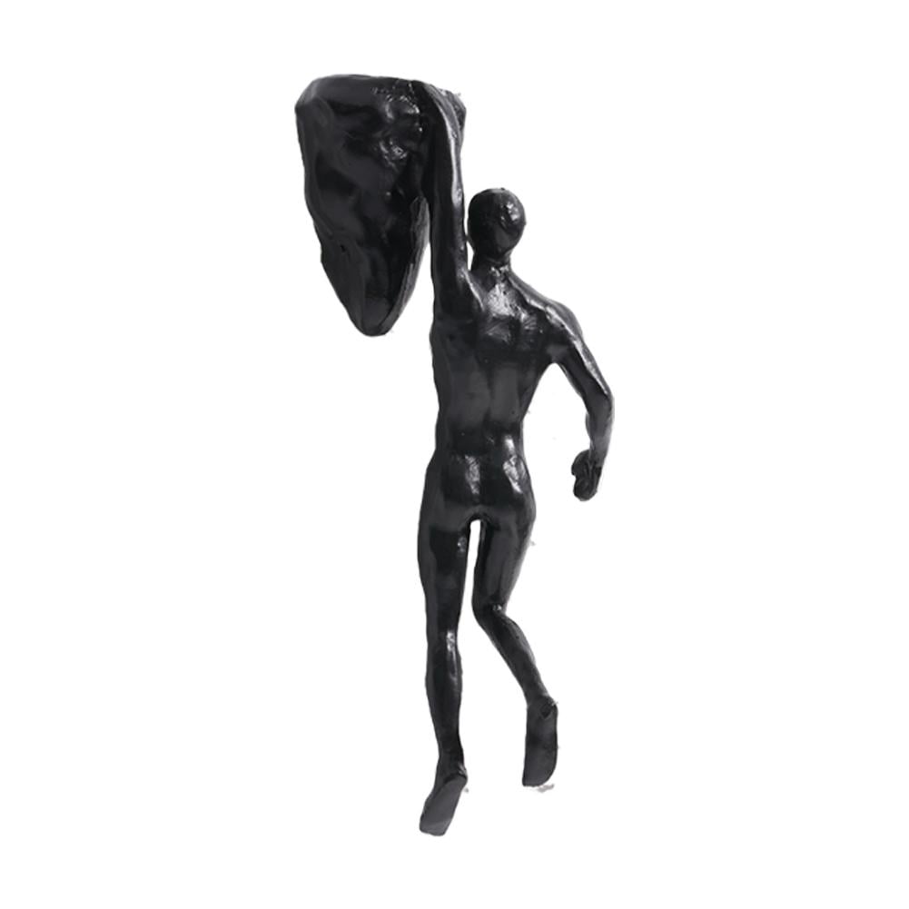 Climbing Man Wall Sculpture,Climber Sculpture, Modern Decorative Wall ...