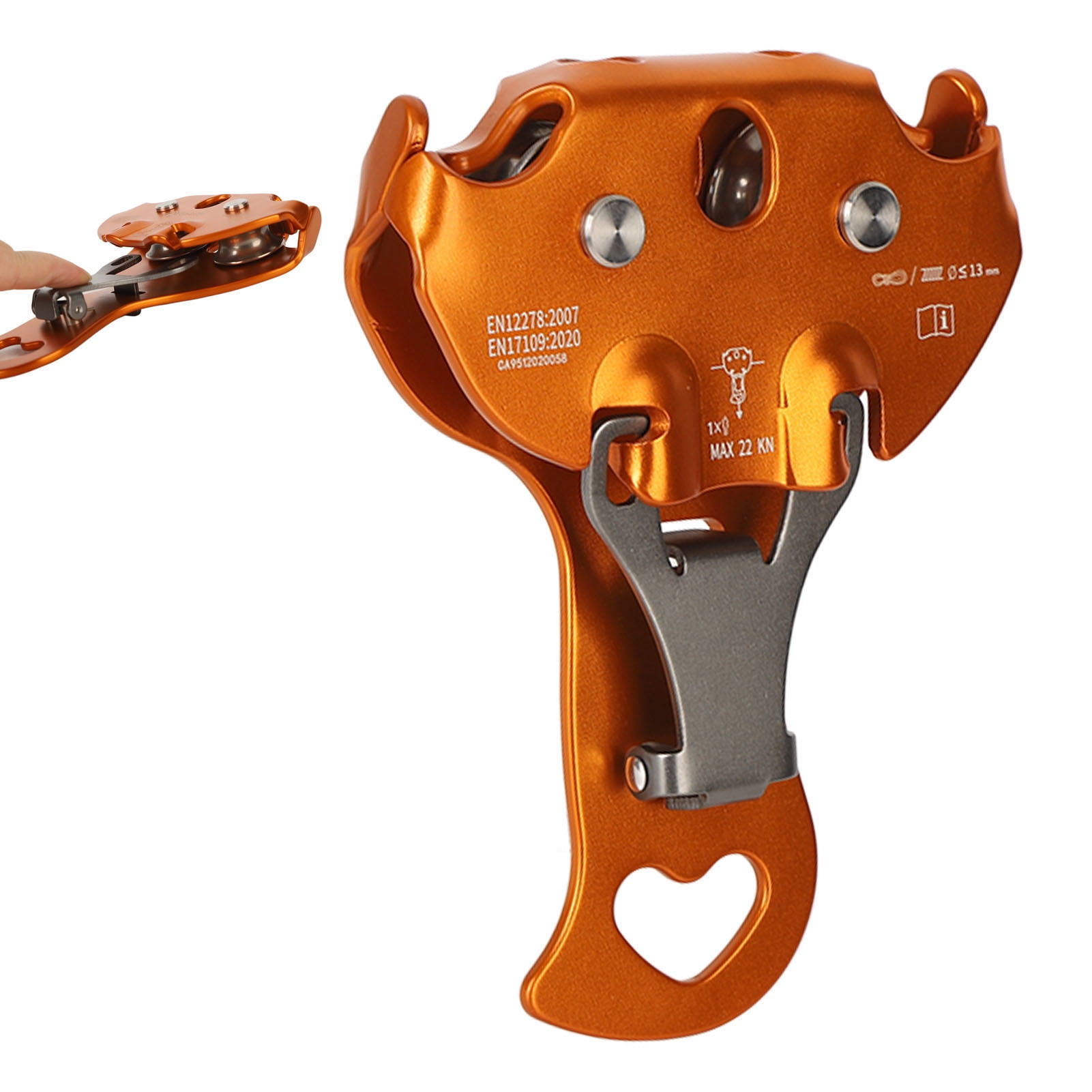 Climbing Pulley, Hitch Climber Pulley Equipment Widely Light Weight For ...