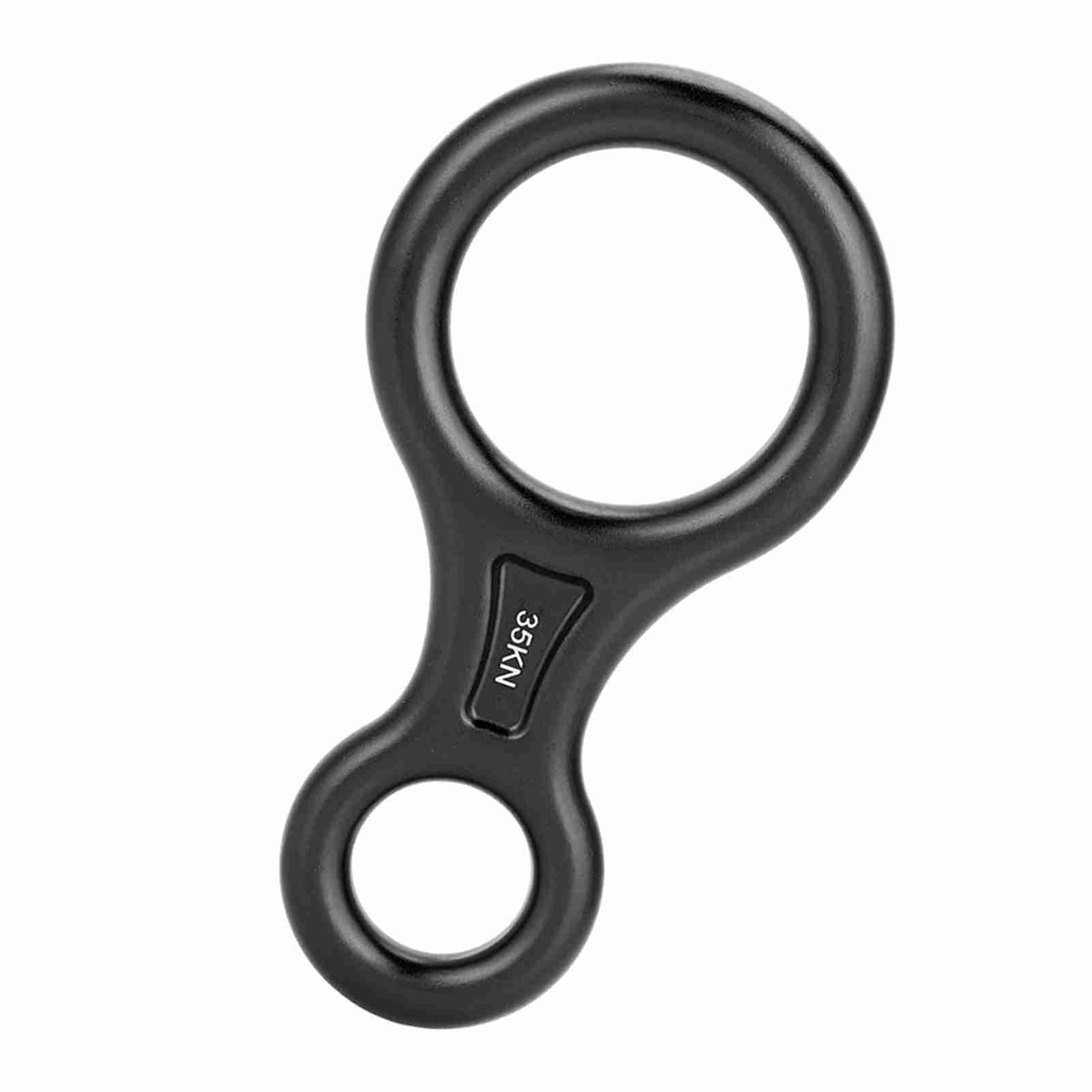 Climbing Rappel Ring, 35KN Strength, Aluminum Alloy, Safe Descending ...