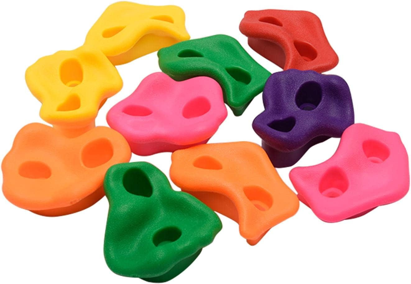 Climbing Rock Set, 10pcs Assorted Color Climbing Children Hand Feet ...