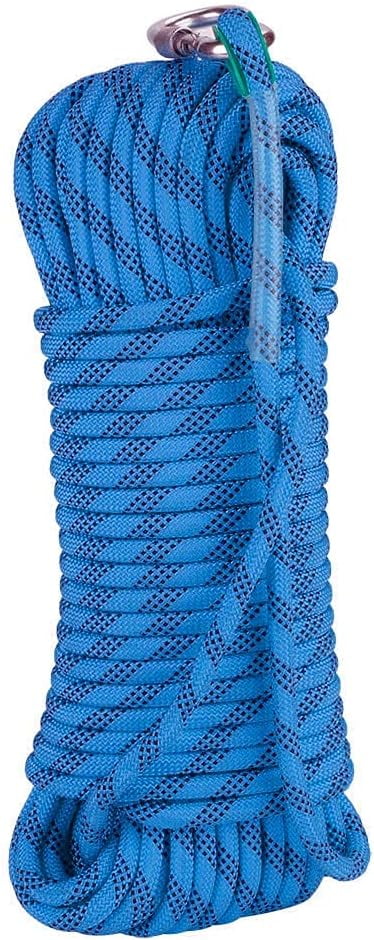 Climbing Rope 16mm Static Rock Rappelling Rope 427ft High Strength ...