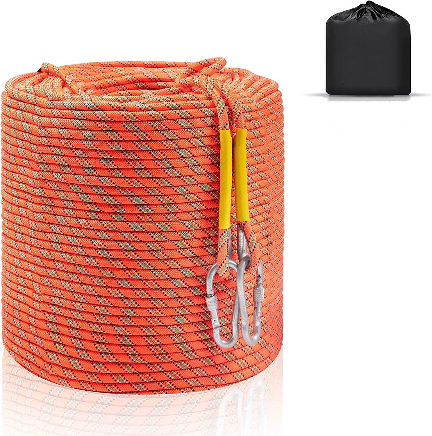 Climbing Rope, Dynamic Rock Climbing Rope, Braided Polyester Arborist ...