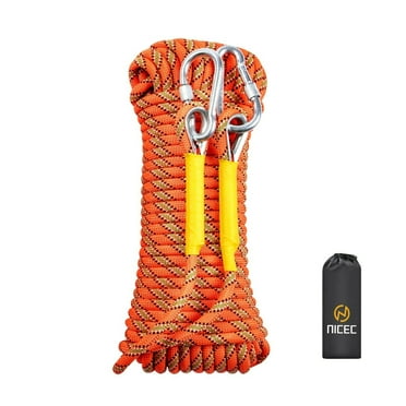 Wolike 10M/32.8FT Outdoor Climbing Rope, Nylon Rope, Safety Rope ...