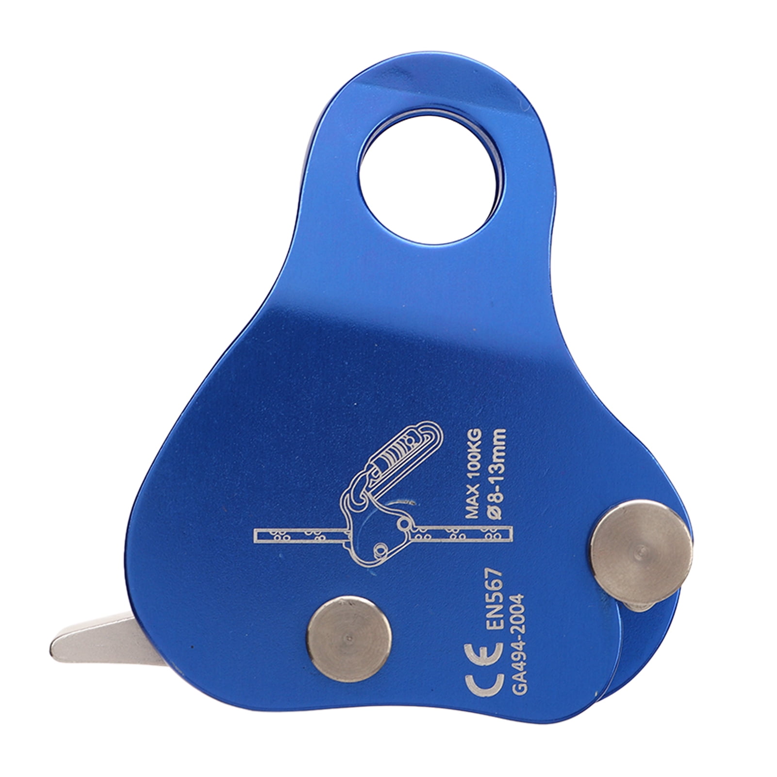 Climbing Rope Grab 7075 Aluminum Alloy Climbing Ascender Fall ...