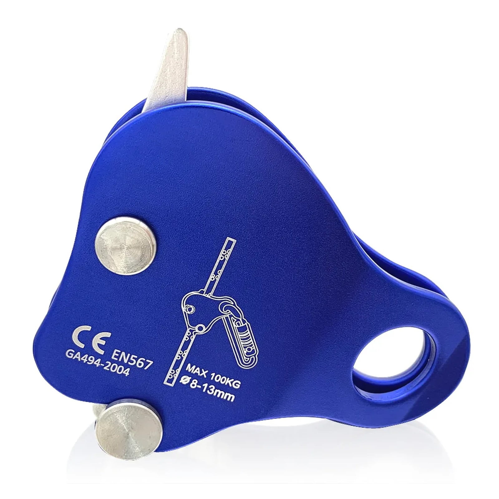 Climbing Rope Grab Outdoor Rope Grip Hand Accessories Device Fall ...