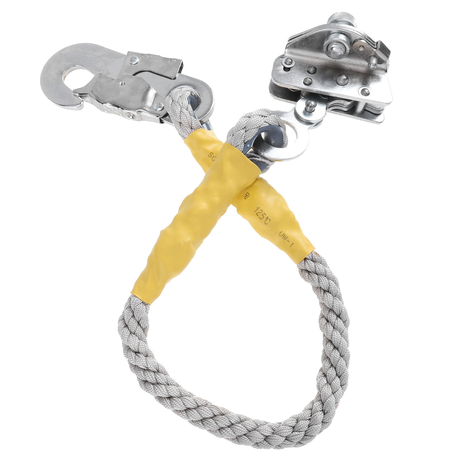 Climbing Safety Rope Lock Climbing Rappelling Gear Equipment Scaffolder ...