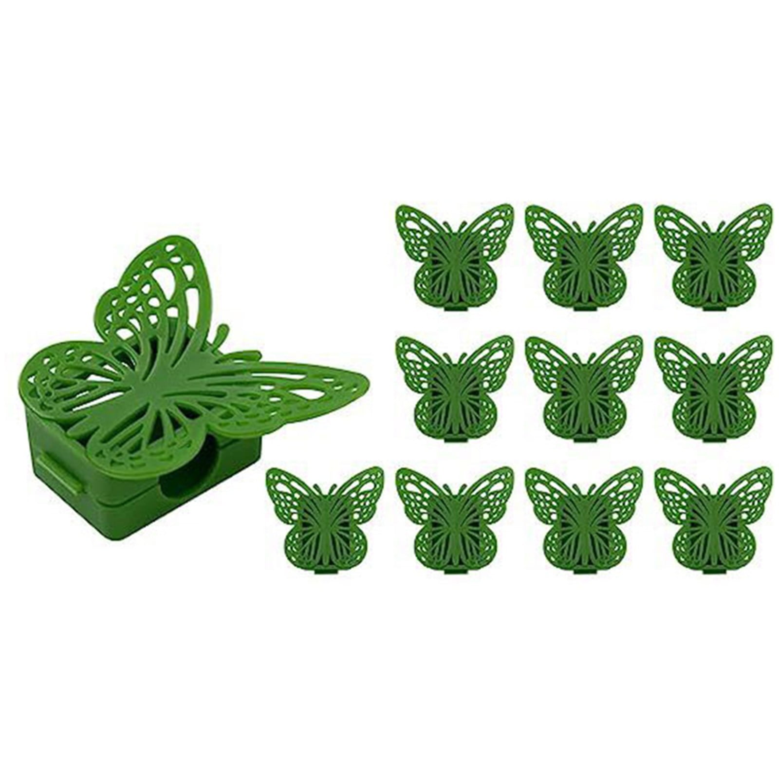 Climbing Support Wall Mount Plant Climber Leaf and Cable Holders ...