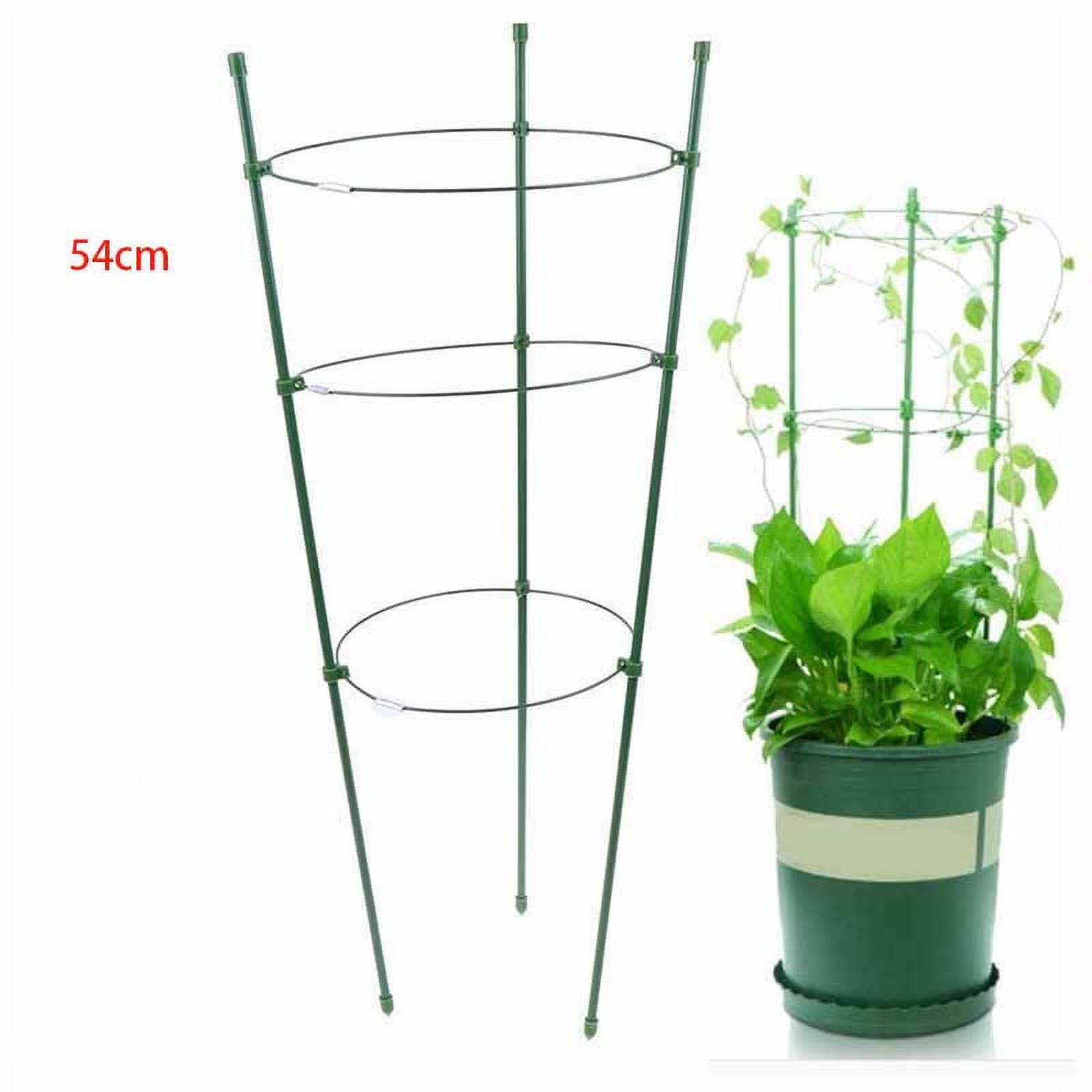 Climbing Vine Rack Plant Potted Support Frame Plastic Coated Steel ...
