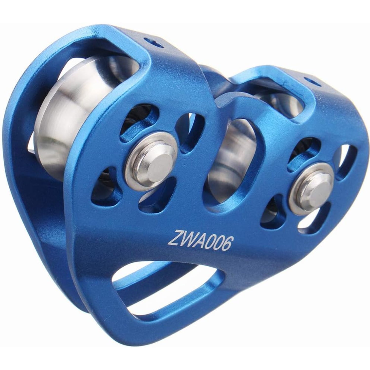 Climbing Zip Line Pulley 30KN Double Tandem Speed Dual Trolley with ...