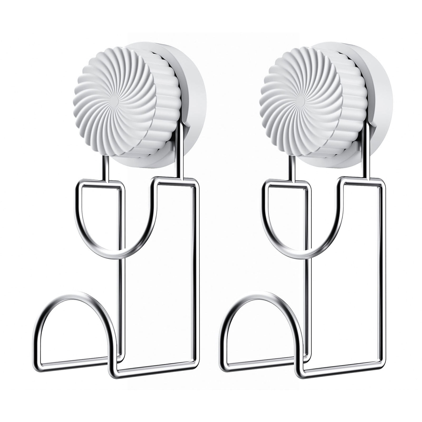 Clinaoy 1/2Pcs Suction Cup Hooks Sturdy Construction Easy Installation ...