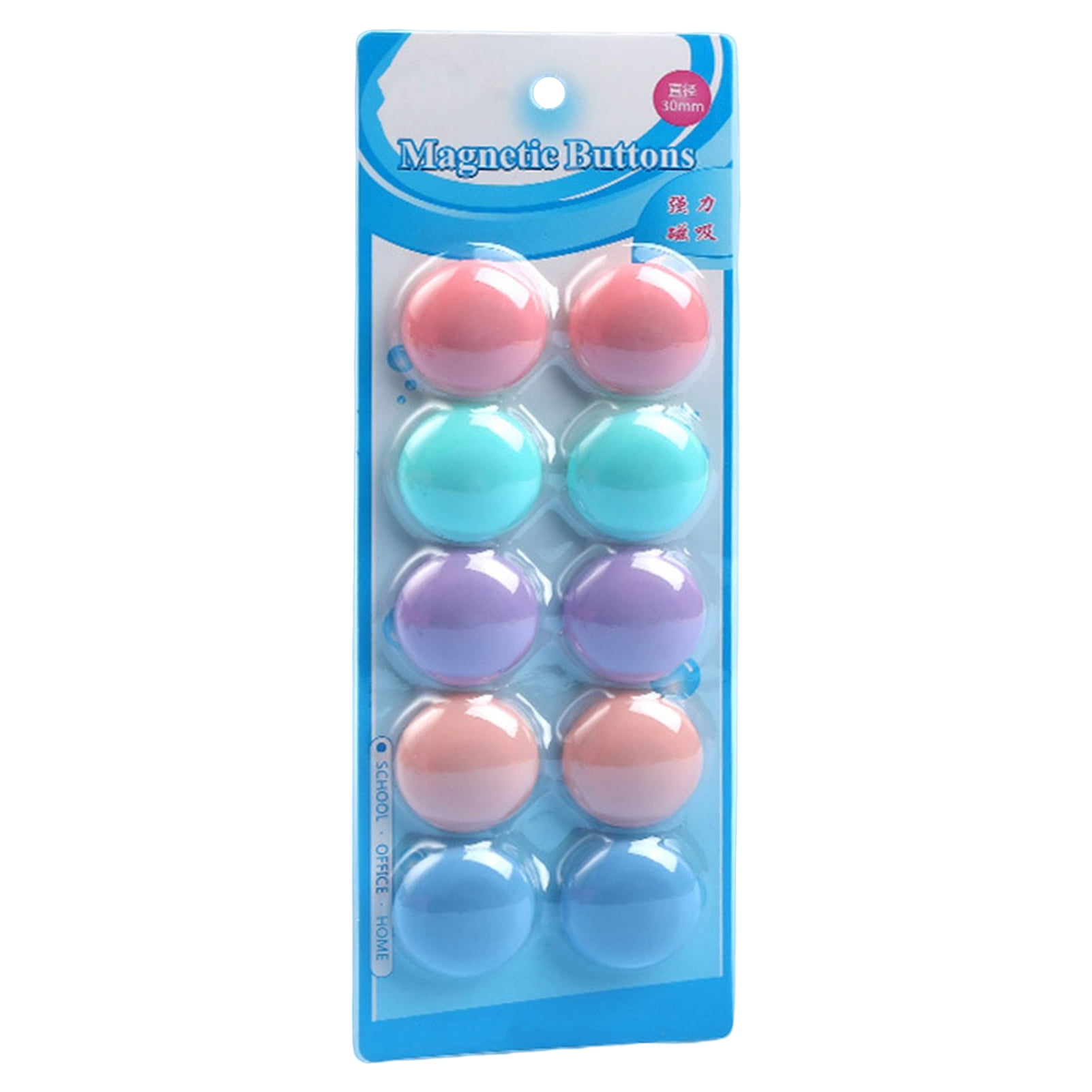 Clinaoy 10/50pcs Magnetic Clasp Removable Strong Magnetic Suction Snap ...