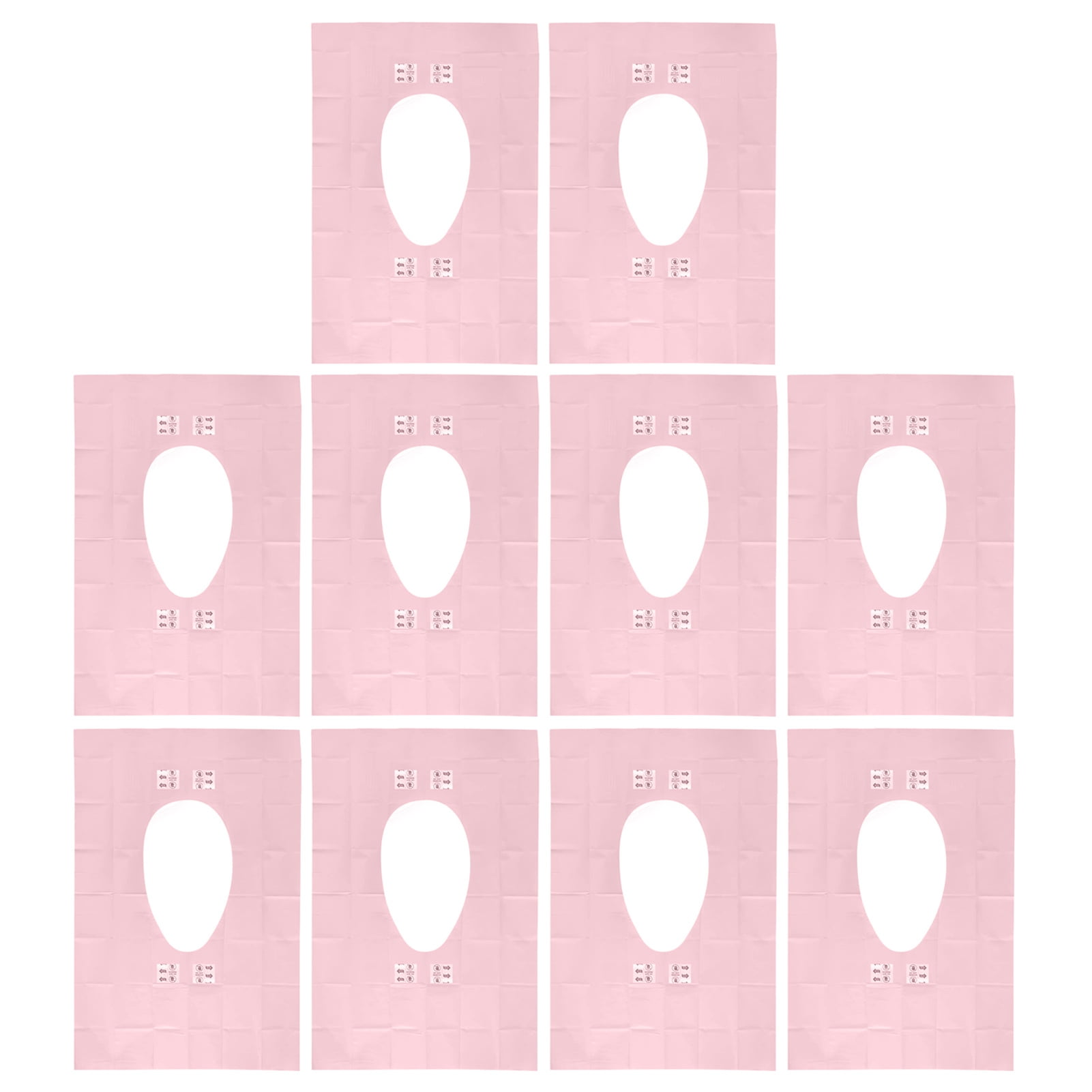 Clinaoy 10-Pack Toilet Seat Cover Liners – Flushable, Biodegradable ...