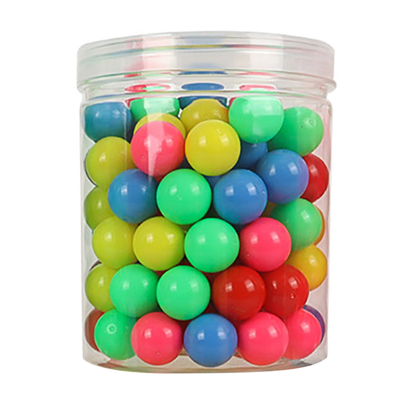 Clinaoy 100 Pcs Counting Balls 2cm Small Smooth Lightweight Different ...