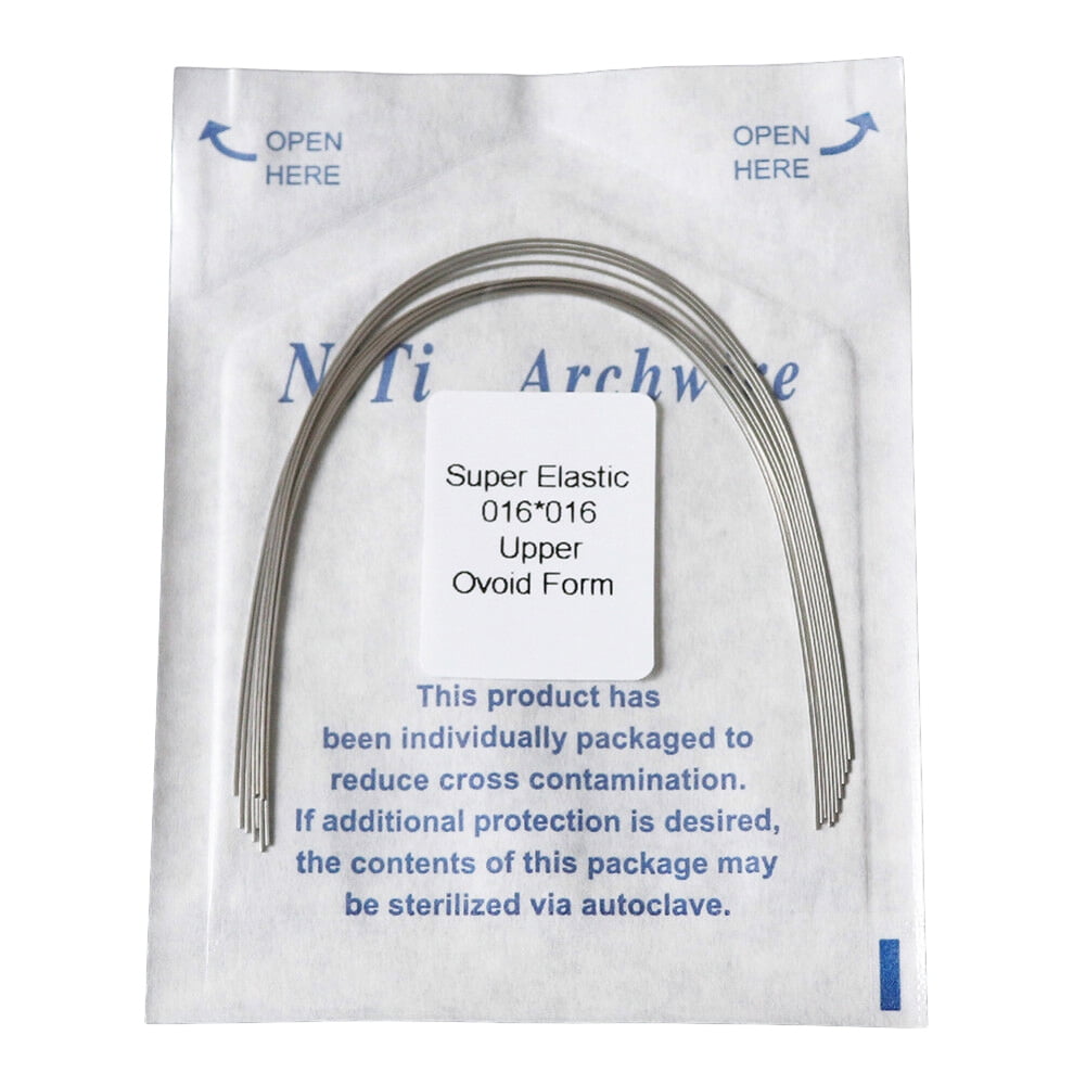 Clinaoy 10Pcs Dental Orthodontic Niti Super Elastic Ovoid Form Rectangular Arch Wire - Walmart.com