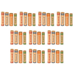 Coin-Tainer Preformed Tubular Coin Wrappers, Quarters, $10, 1000 ...