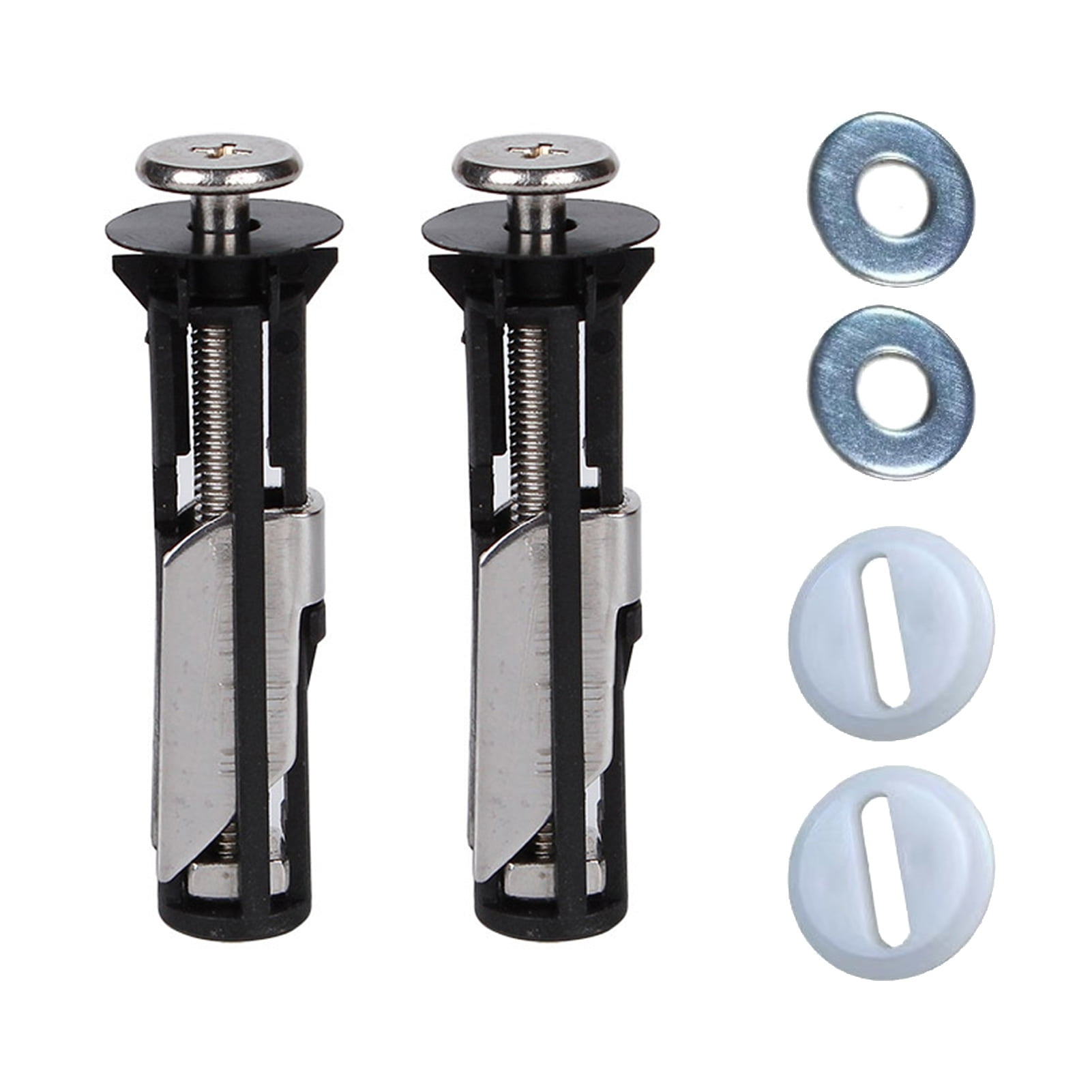 Clinaoy 2/4Pcs Toilet Seat Fixing Screws Easy Installation Universal ...
