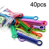 Rubber Bands Braces Dental Orthodontic Ligature Ties & Gun Tool Kit ...