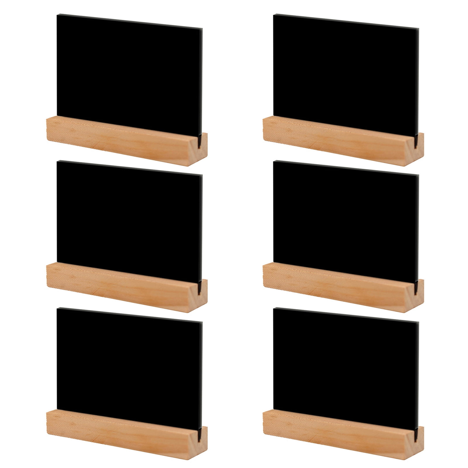 Clinaoy 6-Pack Message Boards – Double-Sided, Smooth Writing & Erasable ...