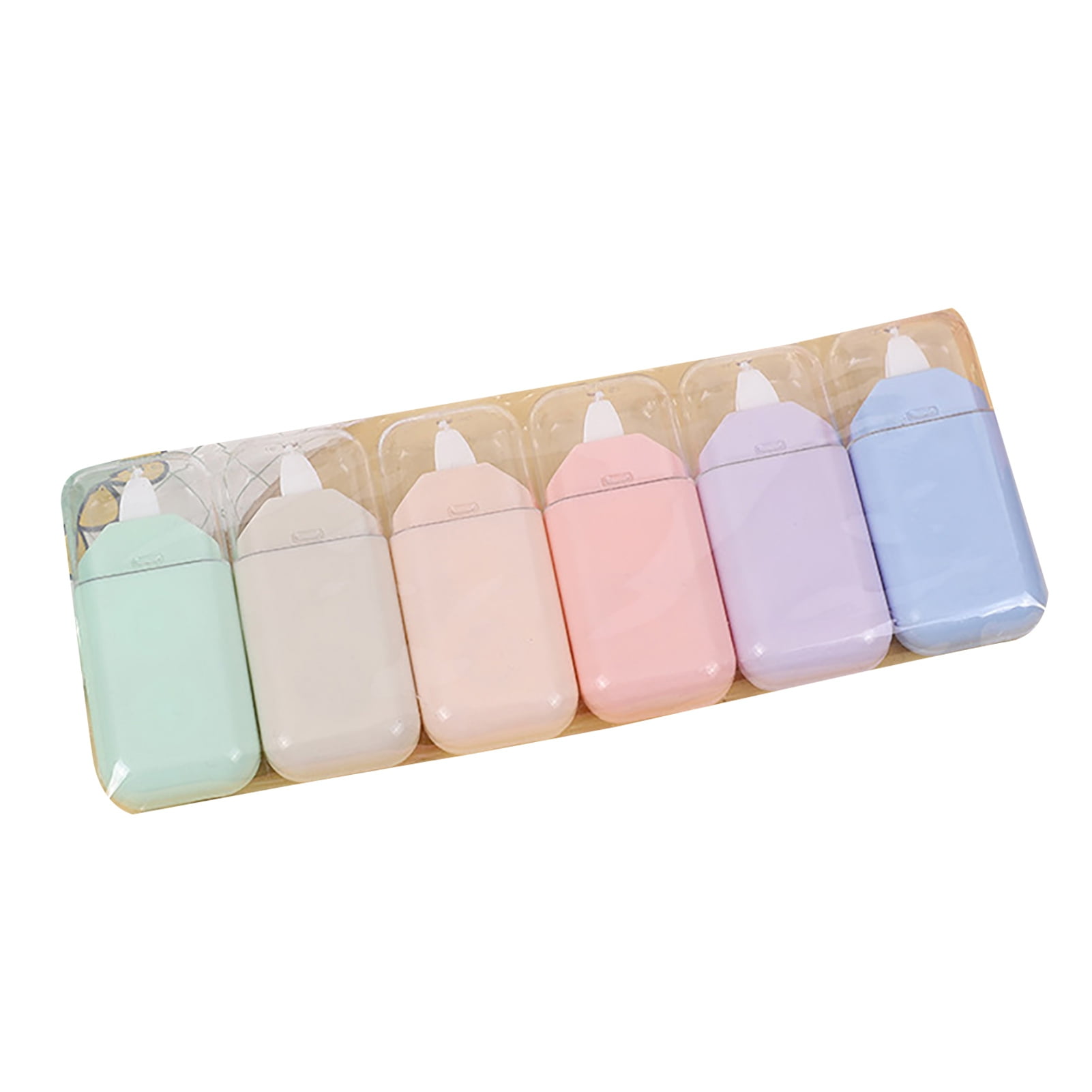 Clinaoy 6-Pack Transparent Correction Tape – Smooth Sliding, Portable 2 ...