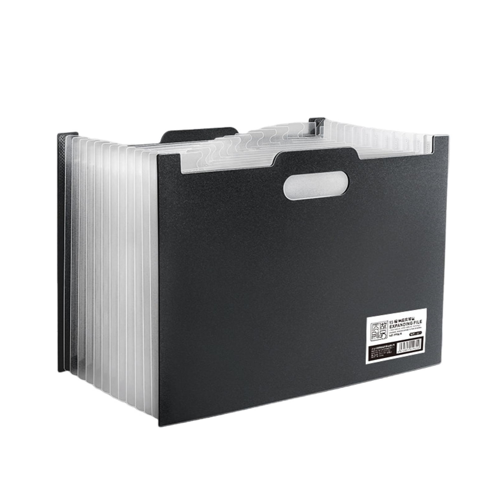Clinaoy Accordion File Folder Expanding Vertical File Organizer 13 ...