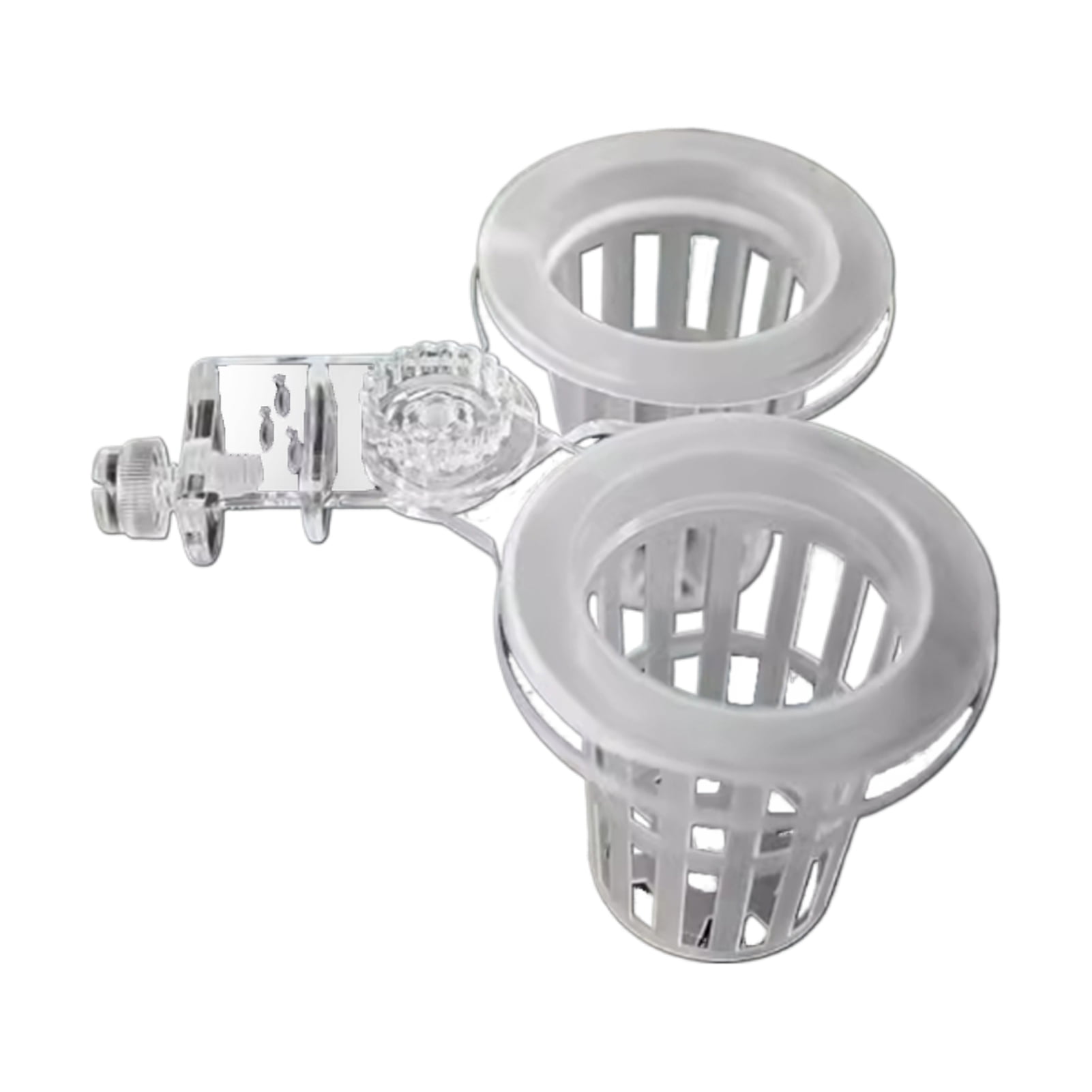 Clinaoy Aquarium Plant Holder Wall-Mounted Hydroponic Plant Basket ...