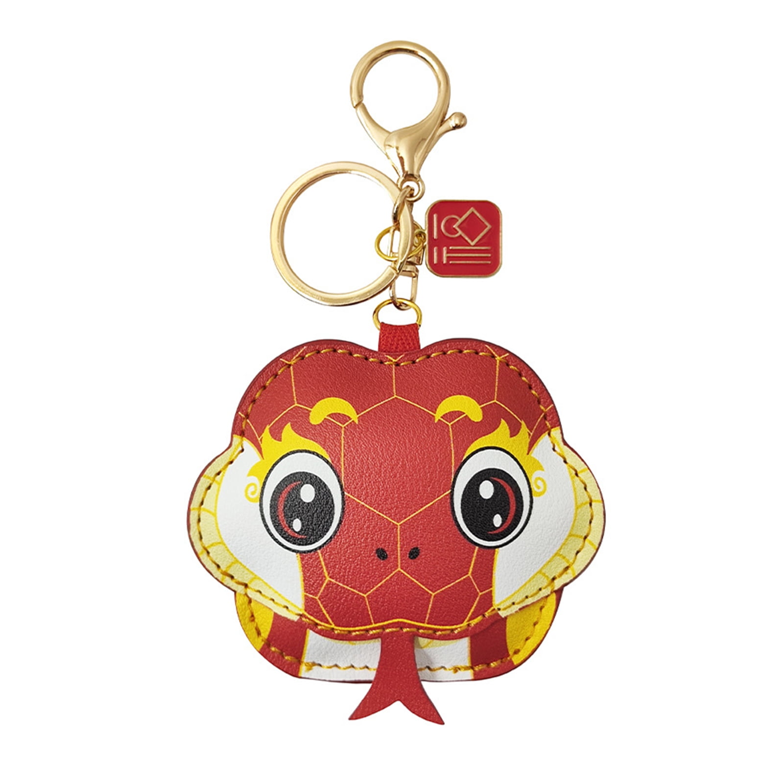 Clinaoy Chinese Zodiac Snake Keychain 2025 Year of Snake Hanging ...